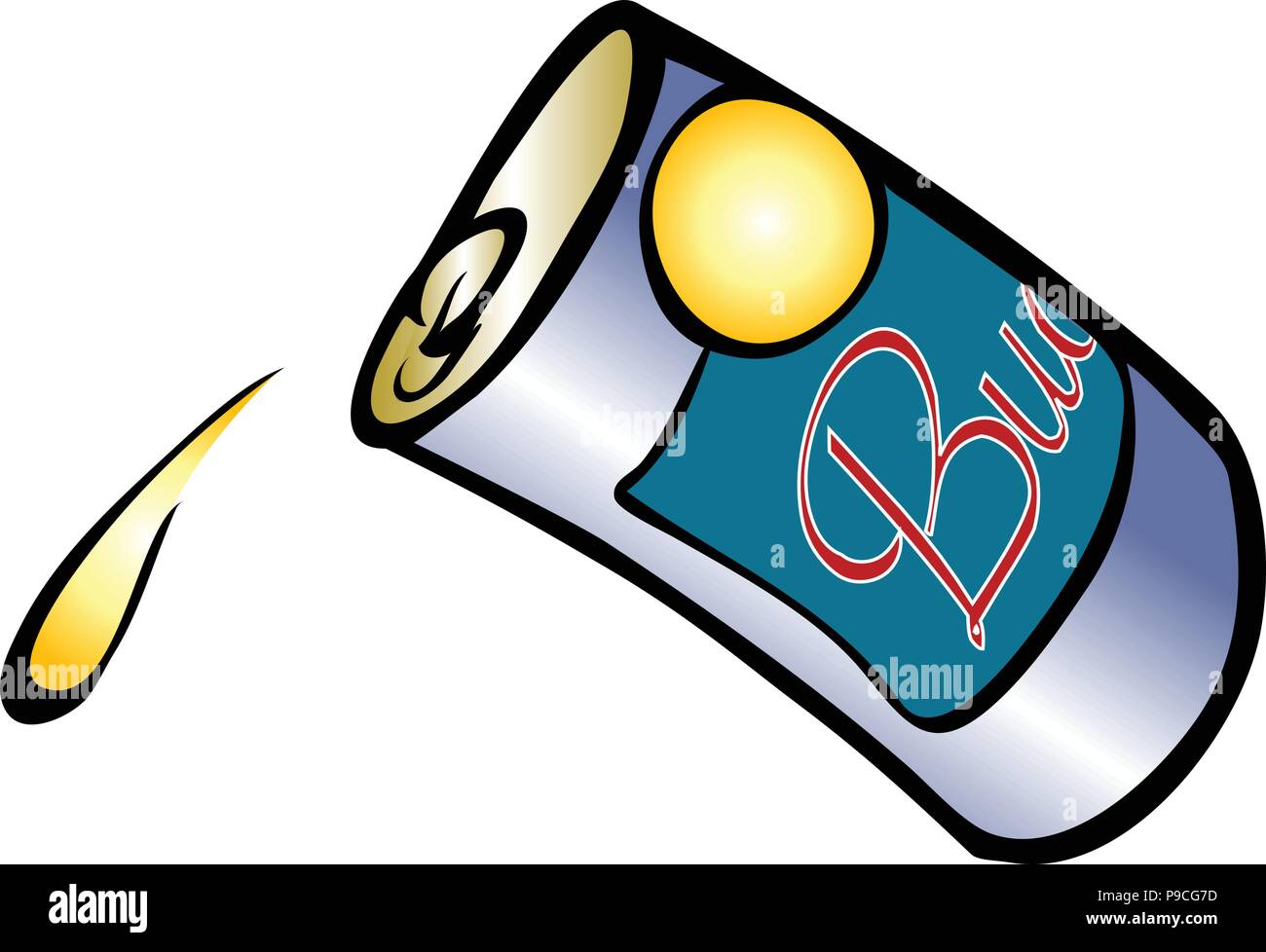 Cartoon beer can Stock-Vektorgrafiken kaufen - Alamy