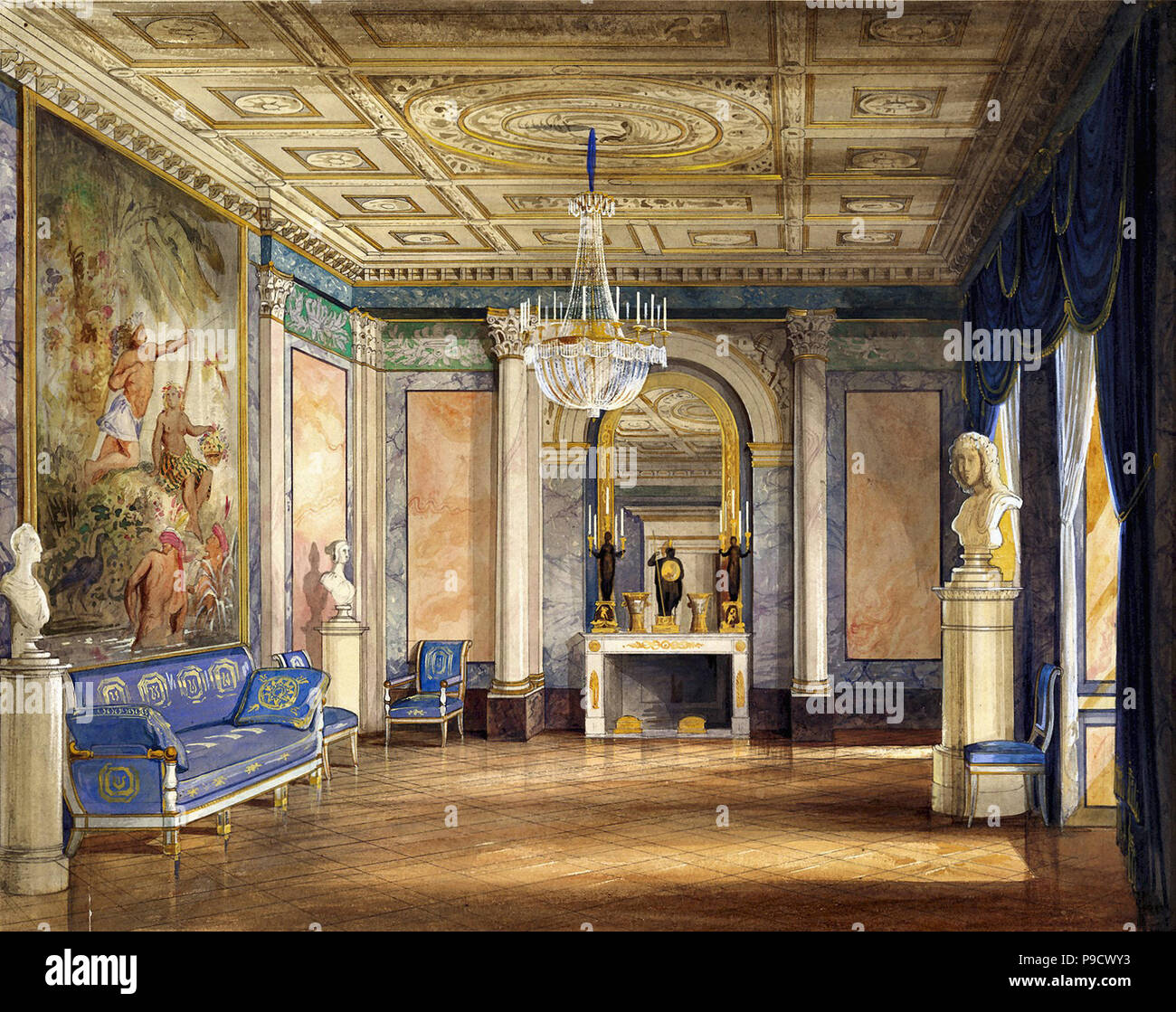 Rothbart Ferdinand - Die Ehrenburg - die Rezeption Zimmer ...