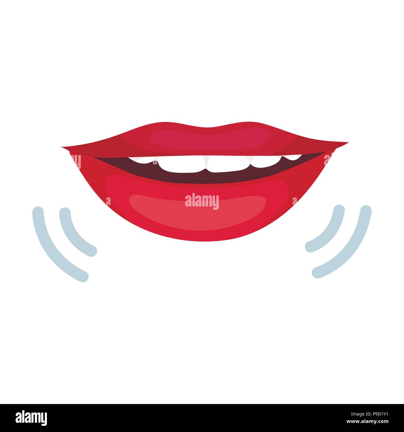 Mund Sprechen Clipart