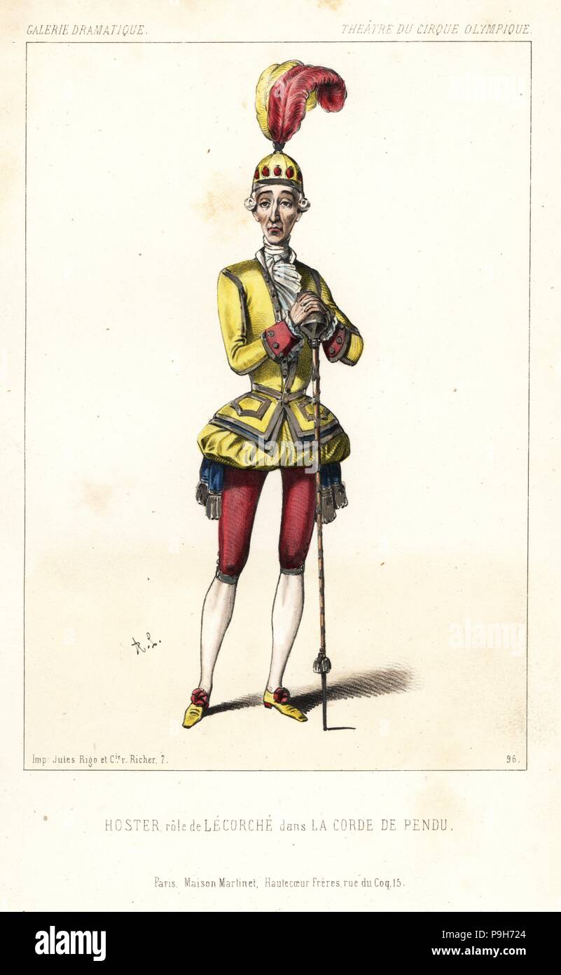 Charles Hoster oder Phileas Salvator als Levilly Lecorche in La Corde ...