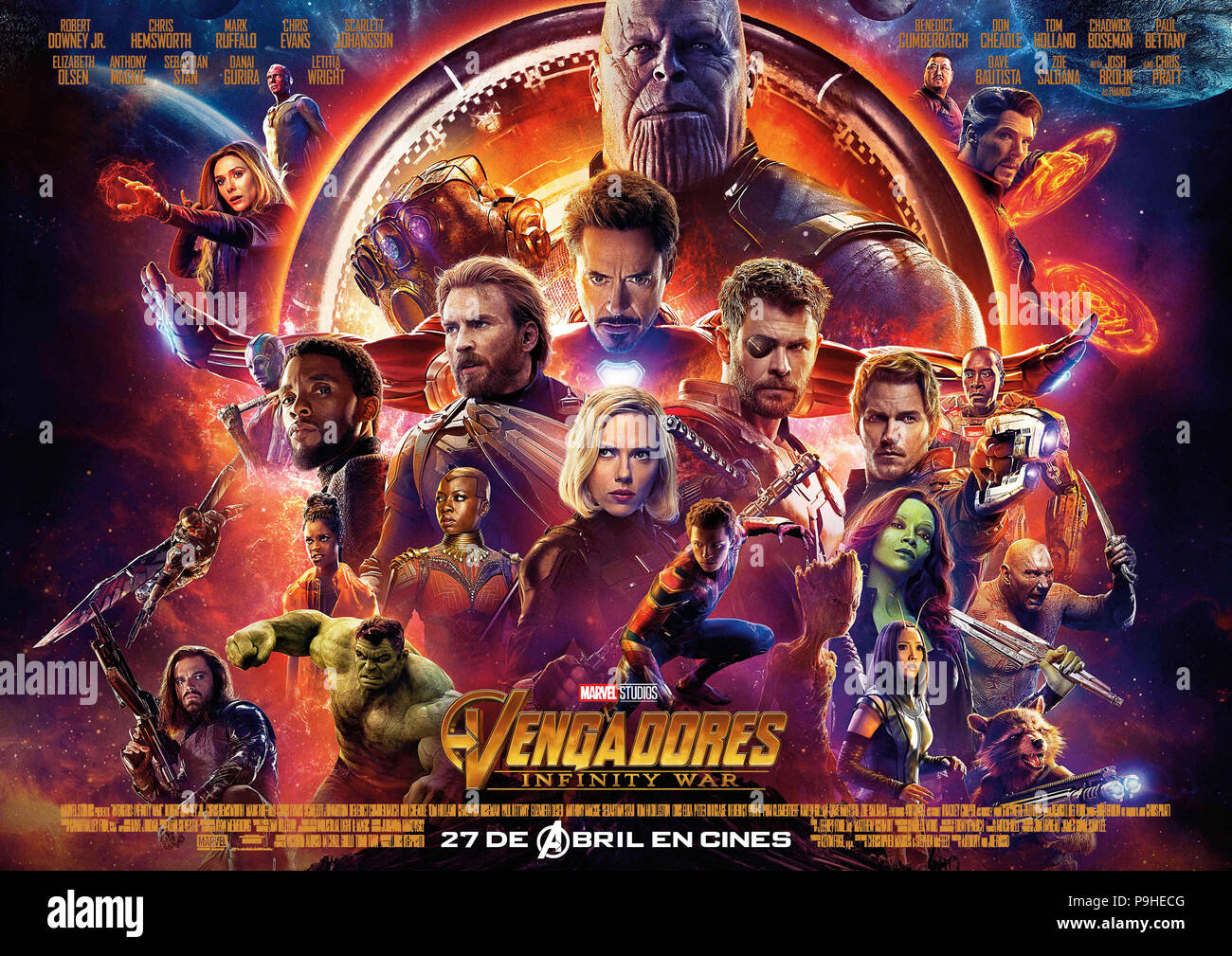 RELEASE DATE: Mai 4, 2018 Title: Avengers: Infinity Krieg STUDIO: Marvel Studios Regisseur ...