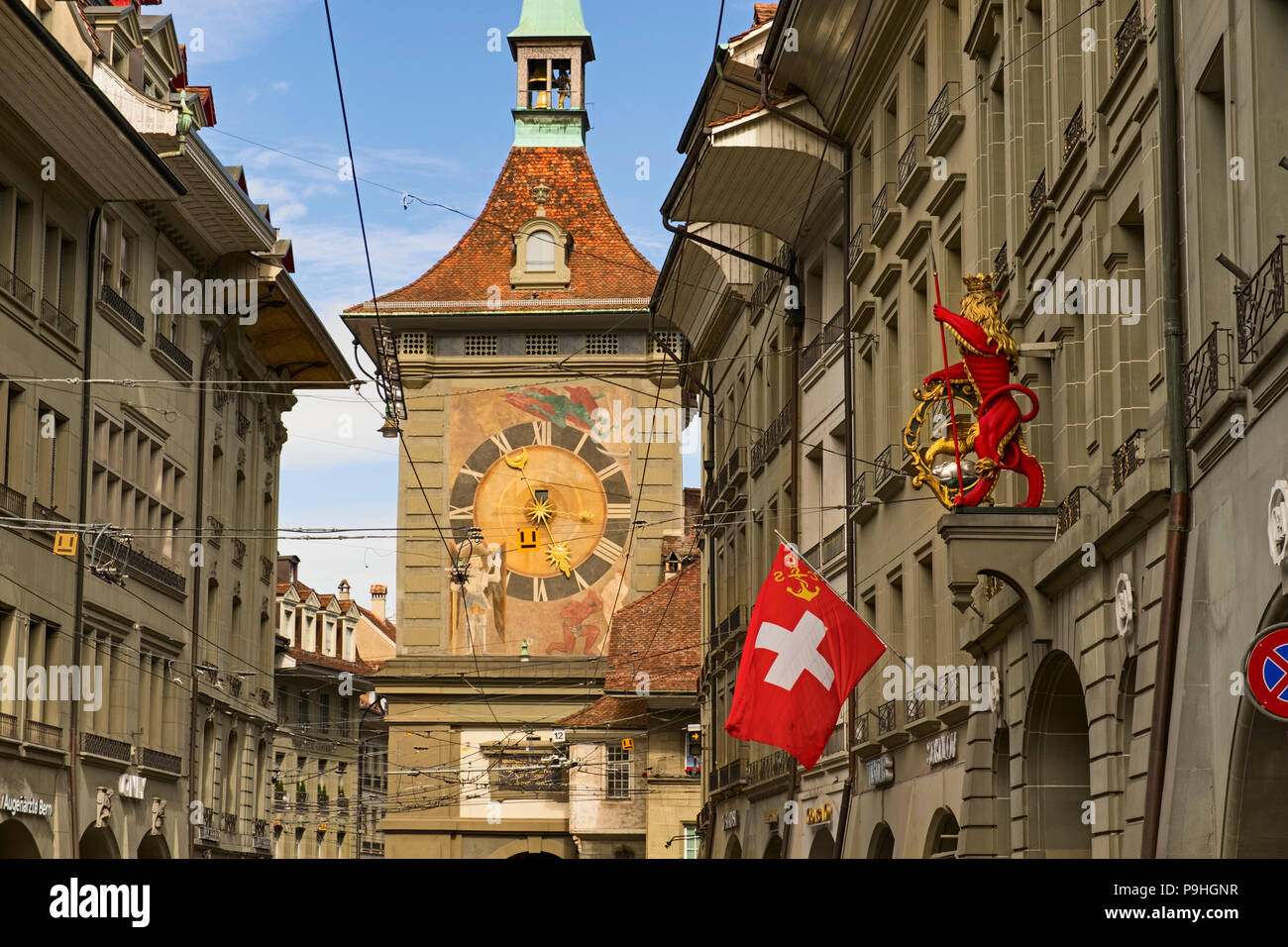 Zytglogge Turm Altstadt Bern Schweiz Stockfotografie - Alamy