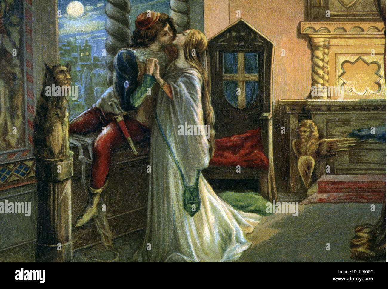 Romeo und Julia, die Zeichen in William Shakespeares "Romeo und Julia Stockfotografie - Alamy