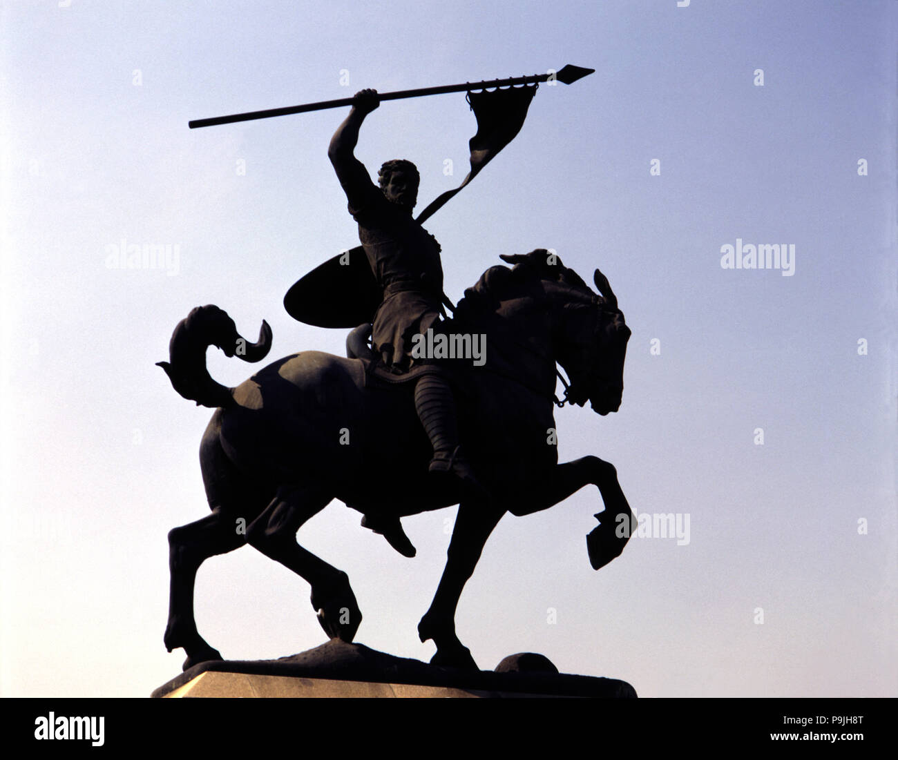 Denkmal für Rodrigo Diaz de Vivar El Cid Campeador (1043 gewidmet ist ...