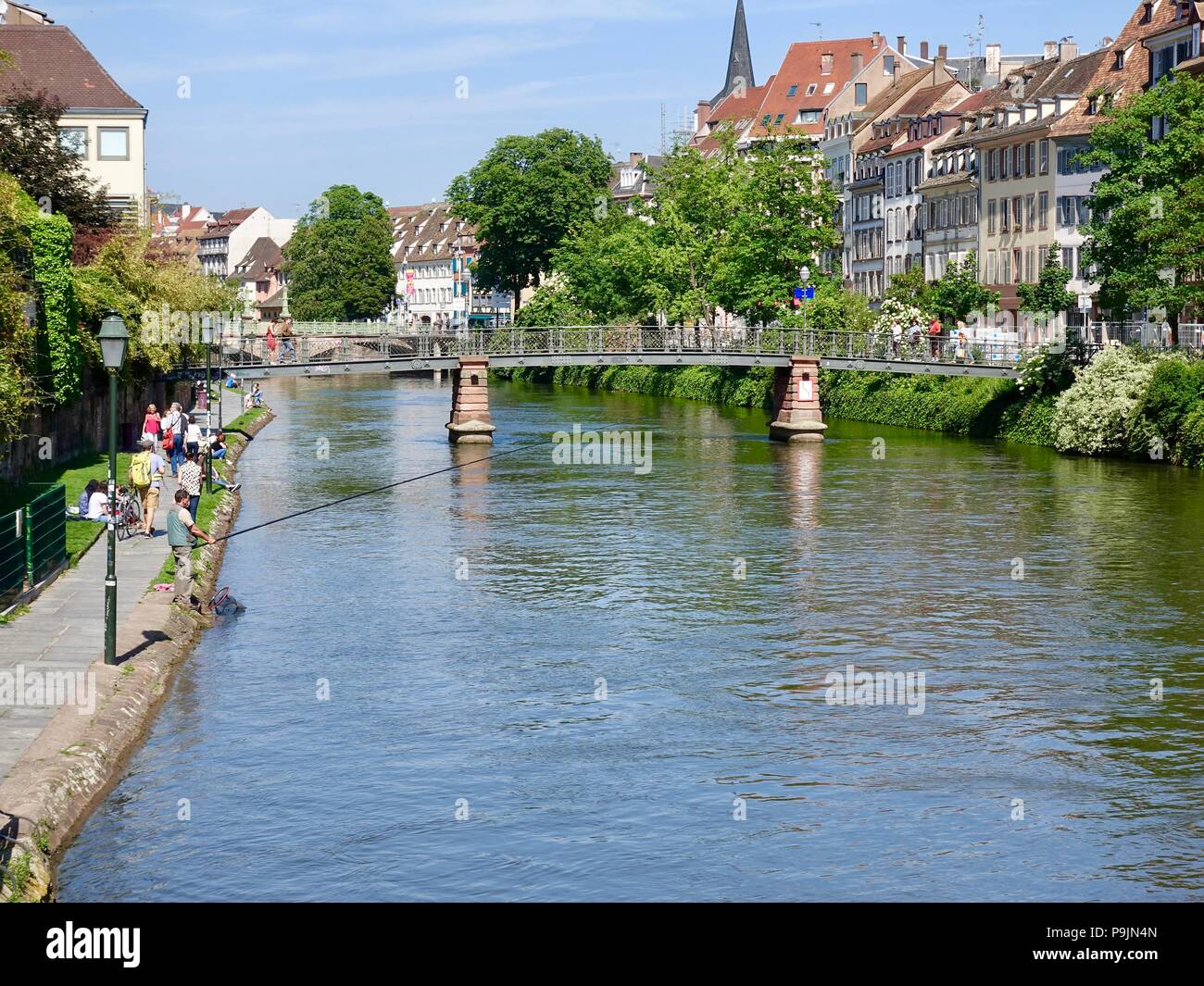 River Ill Strasbourg Stockfotos und -bilder Kaufen - Alamy