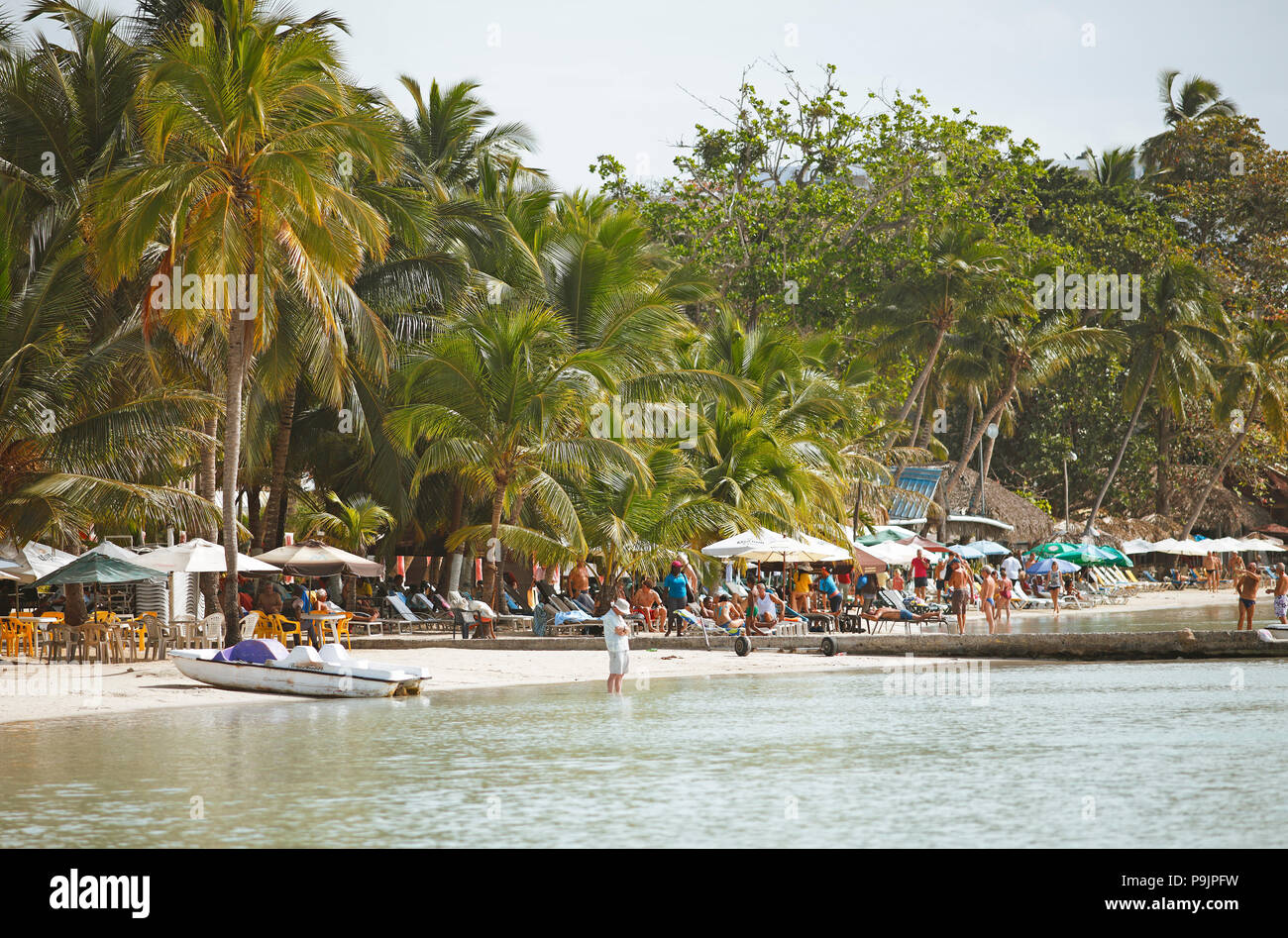 Playa Boca Chica, Palm Beach, Boca Chica, Santo Domingo, Dominikanische ...