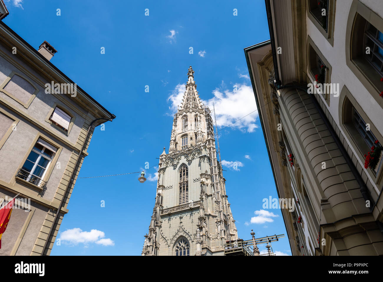 Das Berner Münster ist ein Schweizer reformierten Kathedrale in der ...