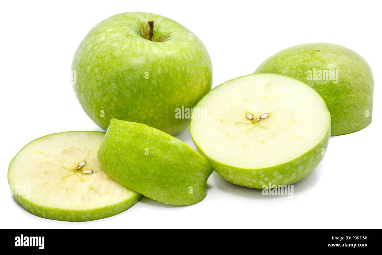 Apfel Halbiert Stockfotos und -bilder Kaufen - Alamy