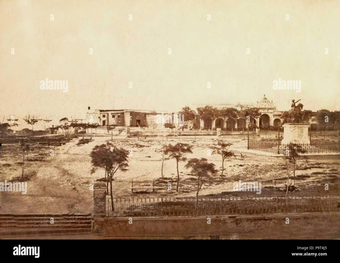 . Español: Campo de Marte luego de 1862, Cuando se inauguró el ...