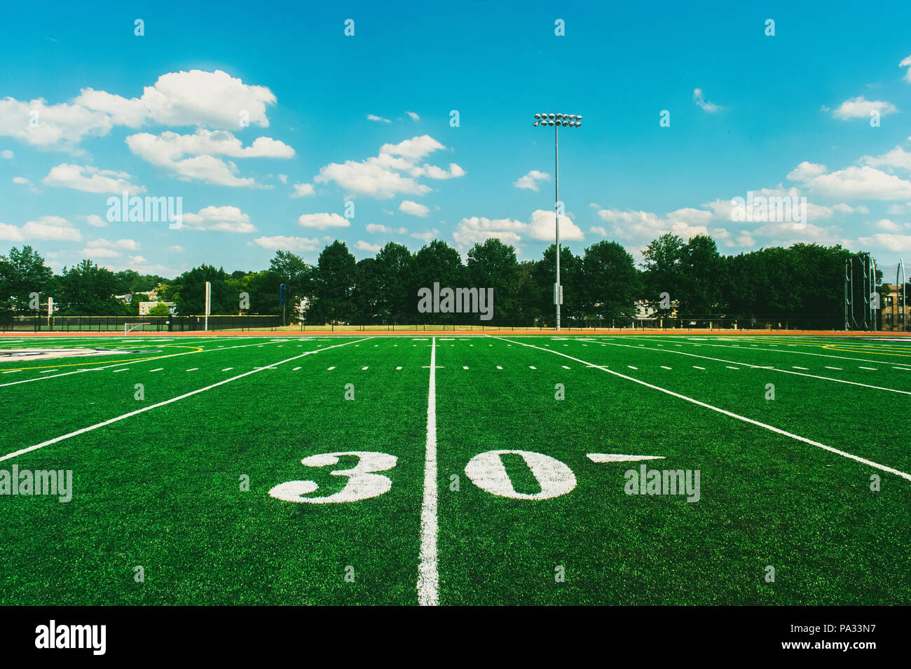 American Football Feld Stockfotos und -bilder Kaufen - Alamy
