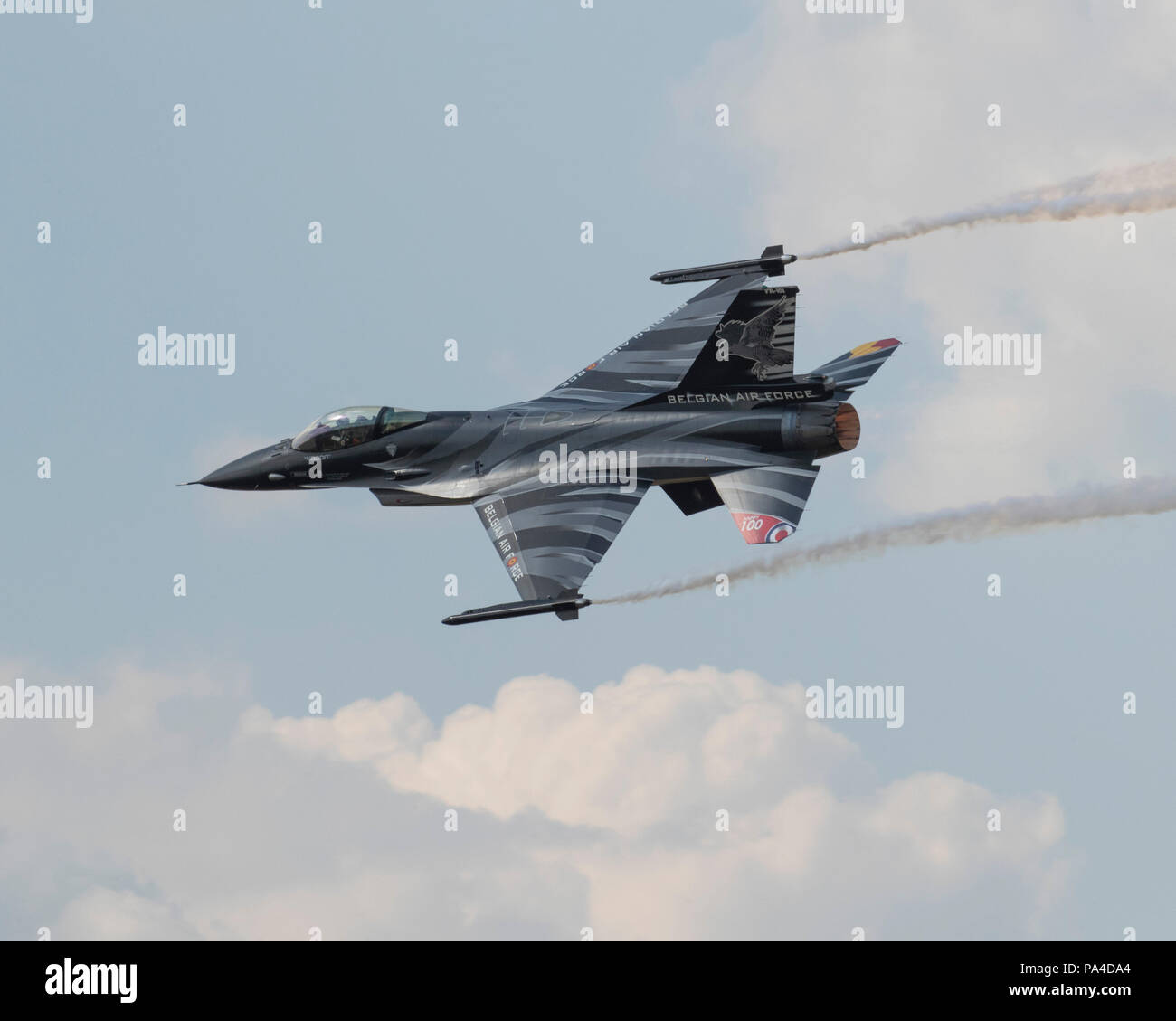 Belgische Luftwaffe F 16 Stockfotos und -bilder Kaufen - Alamy