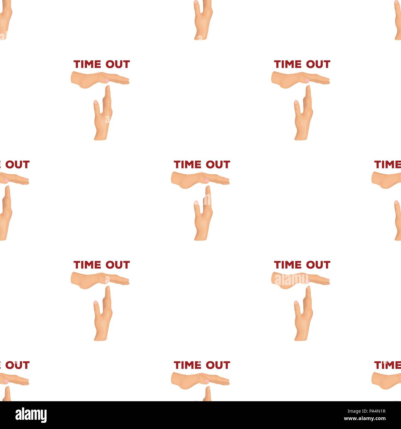 Timeout cartoon -Fotos und -Bildmaterial in hoher Auflösung – Alamy