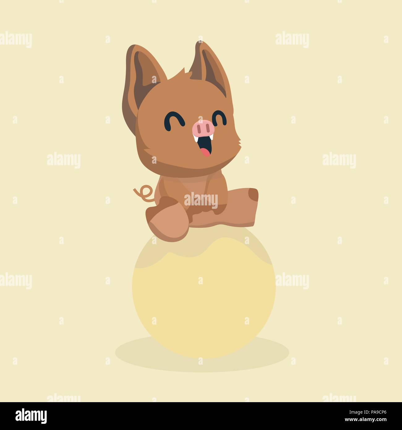 Vector illustration wild boar cartoon -Fotos und -Bildmaterial in hoher ...