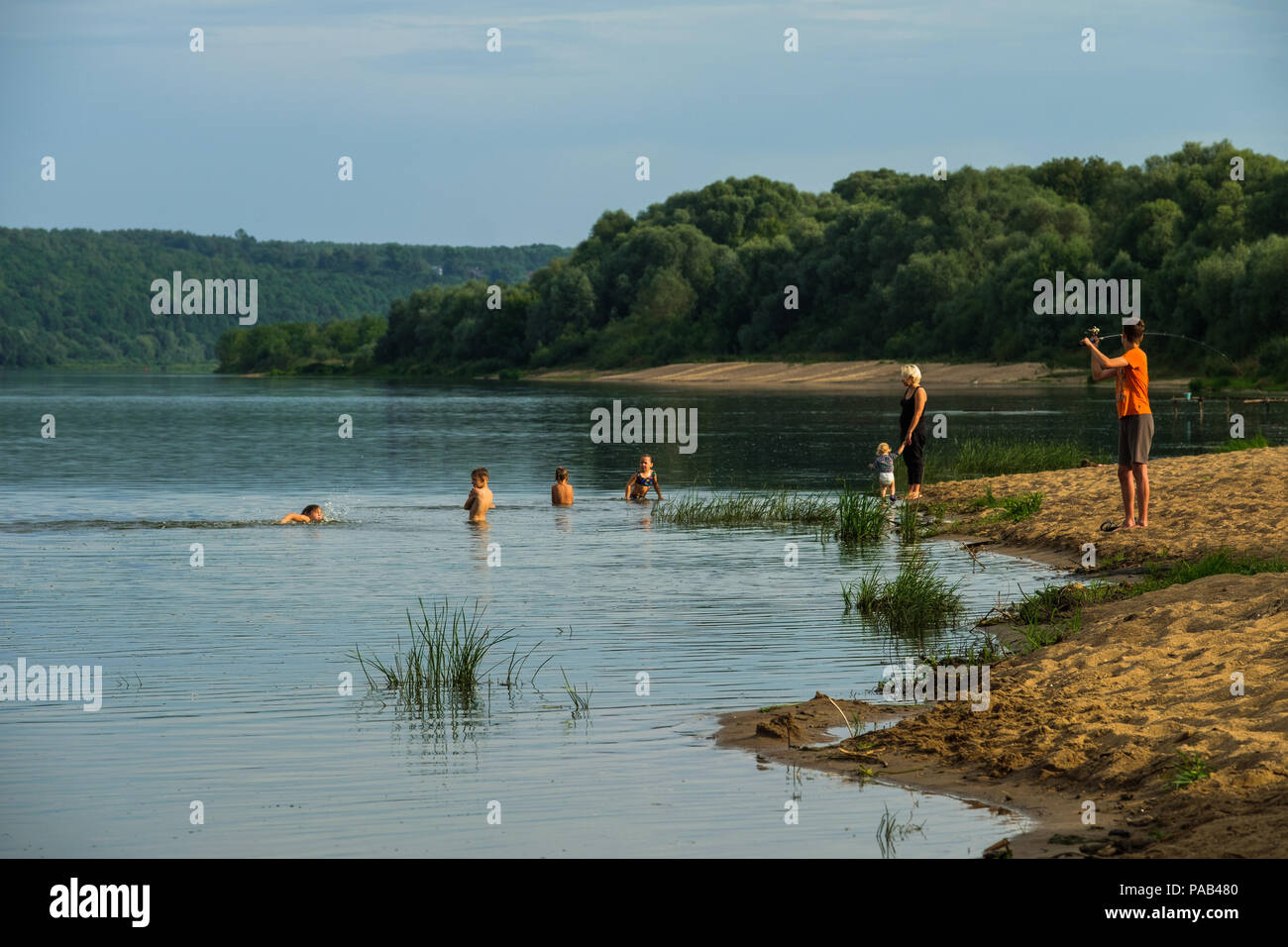 Kinder Baden Stockfotos & Kinder Baden Bilder - Alamy
