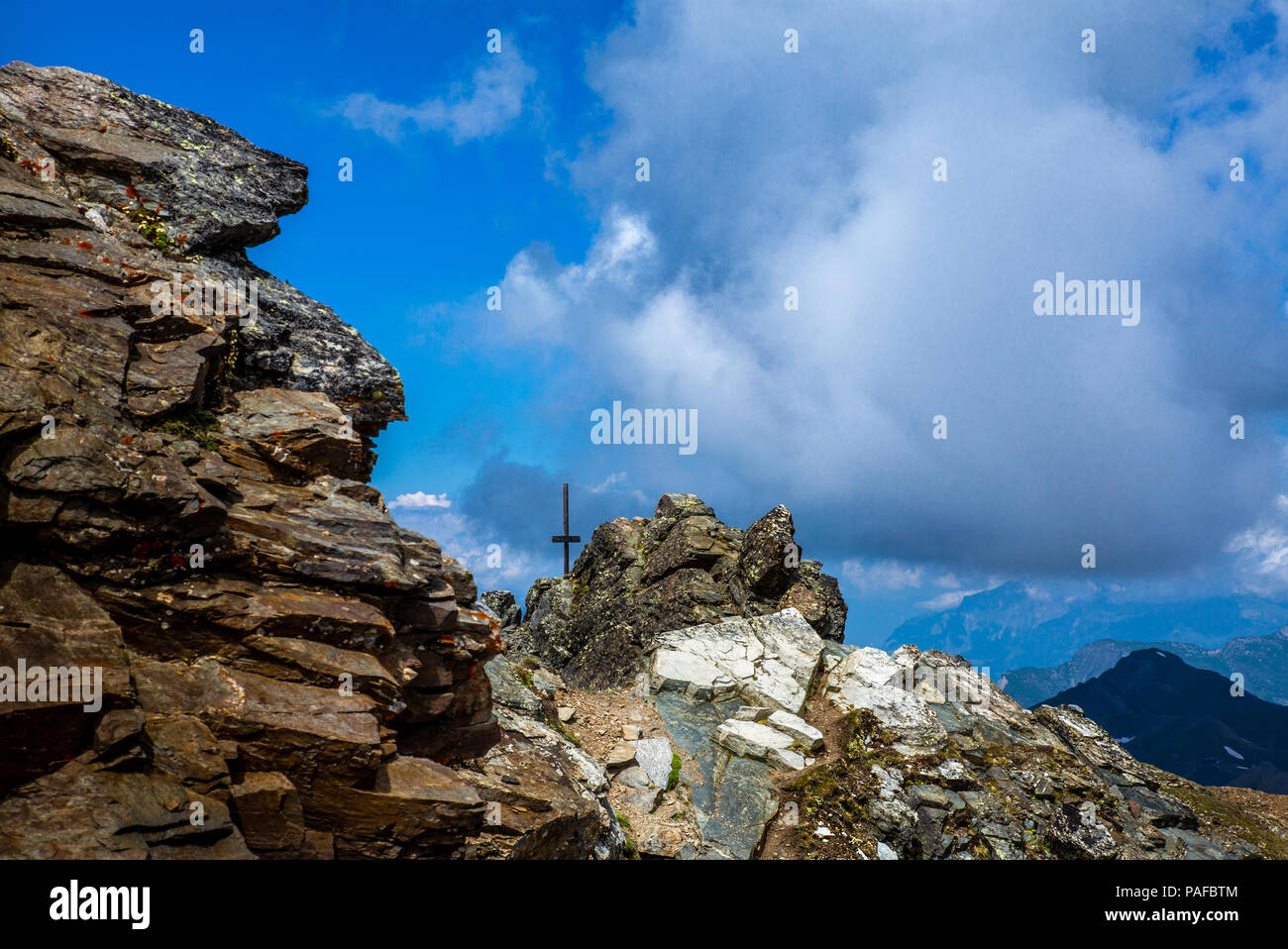 Das Erreichen der Spitze der Parpaner Rothorn Gipfel der Alpen - 2 ...
