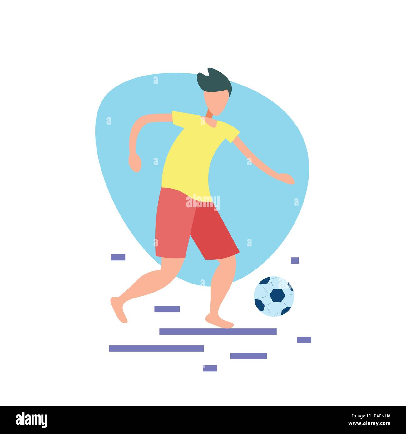 Fußball-Kick ball isoliert sport Strand Meisterschaft Flachbild voller ...