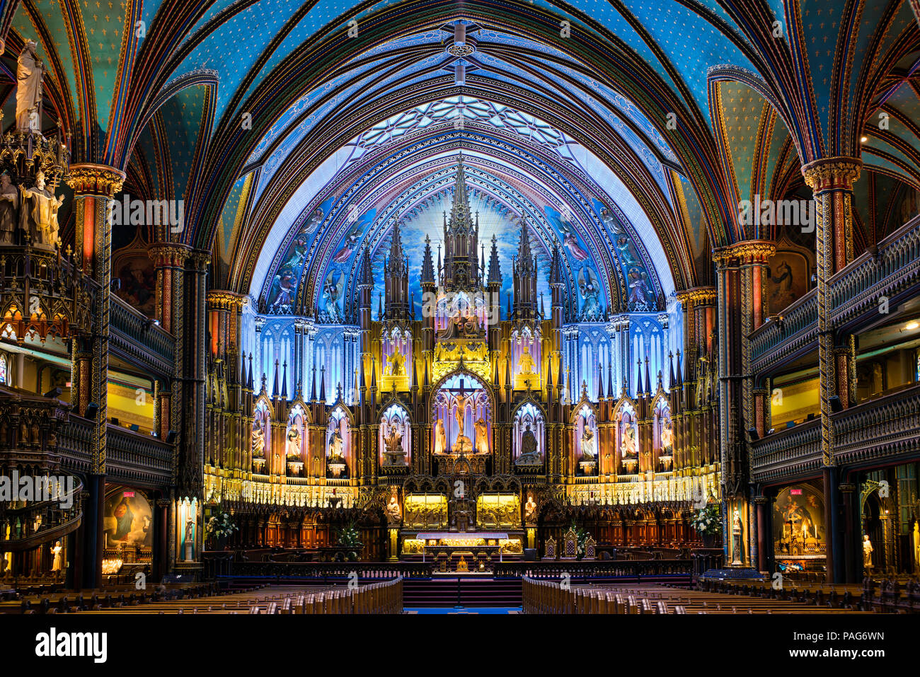 Notre dame basilica montreal -Fotos und -Bildmaterial in hoher ...