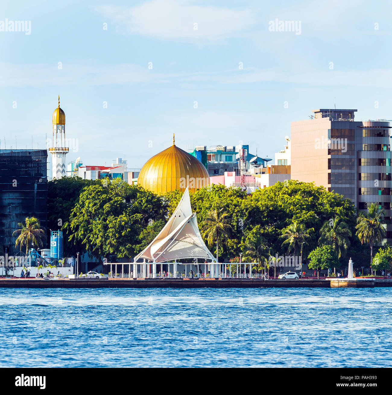 Maldives construction -Fotos und -Bildmaterial in hoher Auflösung – Alamy