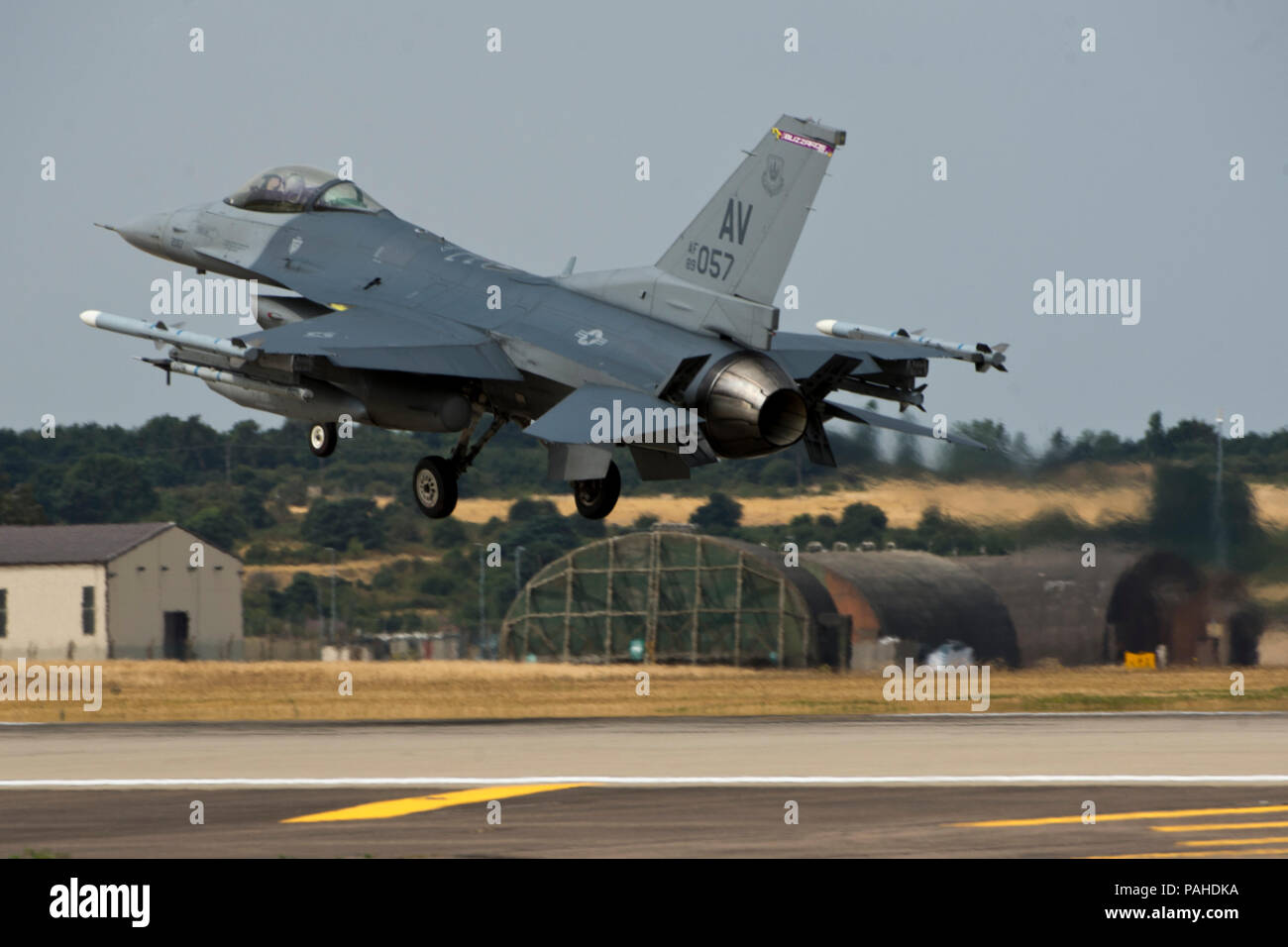 Eine F-16C Fighting Falcon ab der 31 Fighter Wing, 510th Fighter ...