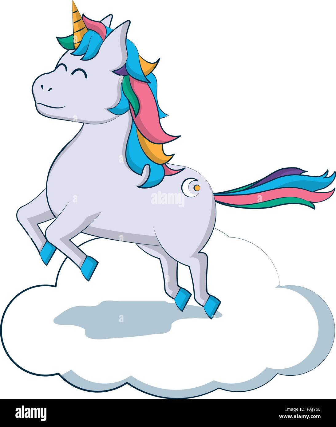 Einhorn springen -Fotos und -Bildmaterial in hoher Auflösung – Alamy