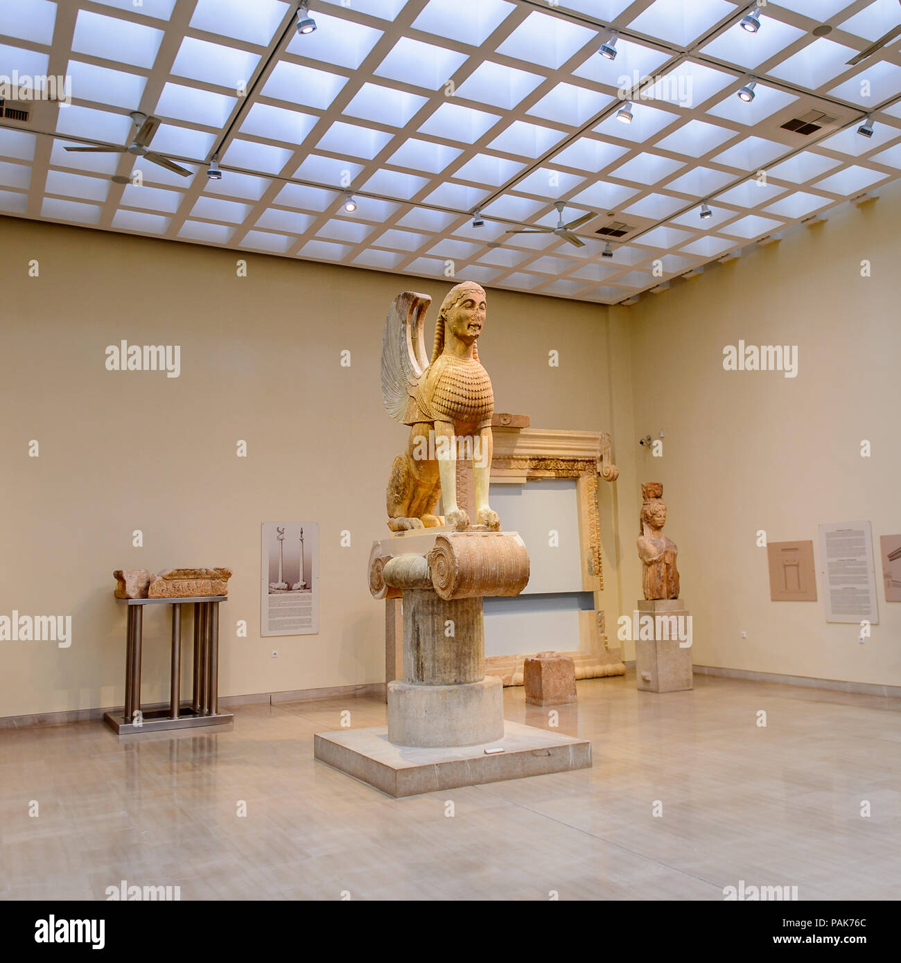 Greece Delphi Museum Statue Stockfotos und -bilder Kaufen - Alamy