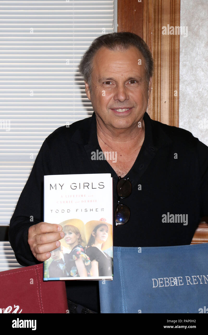 Todd Fisher, Sohn von Debbie Reynolds und Eddie Fisher und Bruder von ...