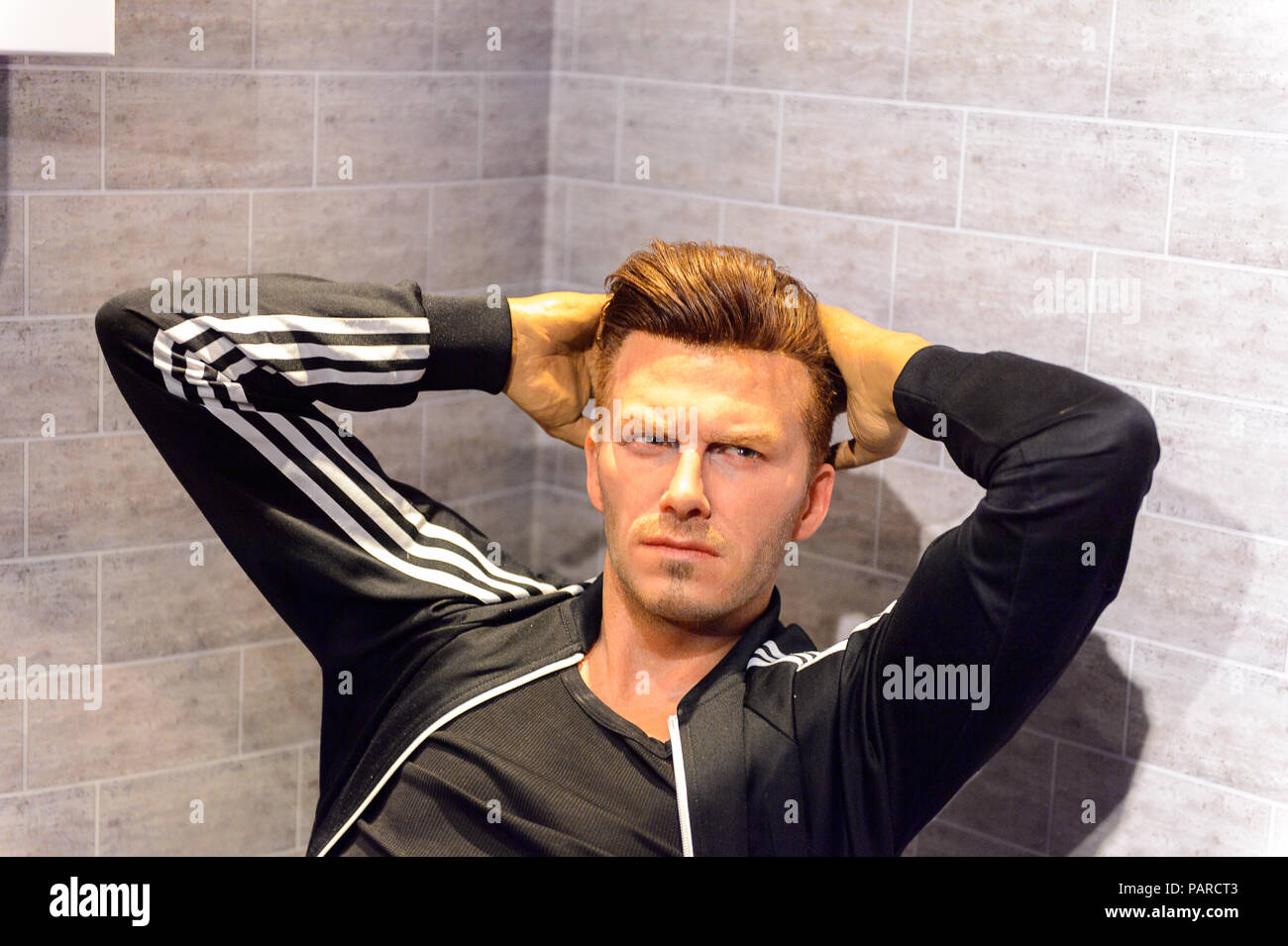 David beckham haarschnitt -Fotos und -Bildmaterial in hoher Auflösung ...