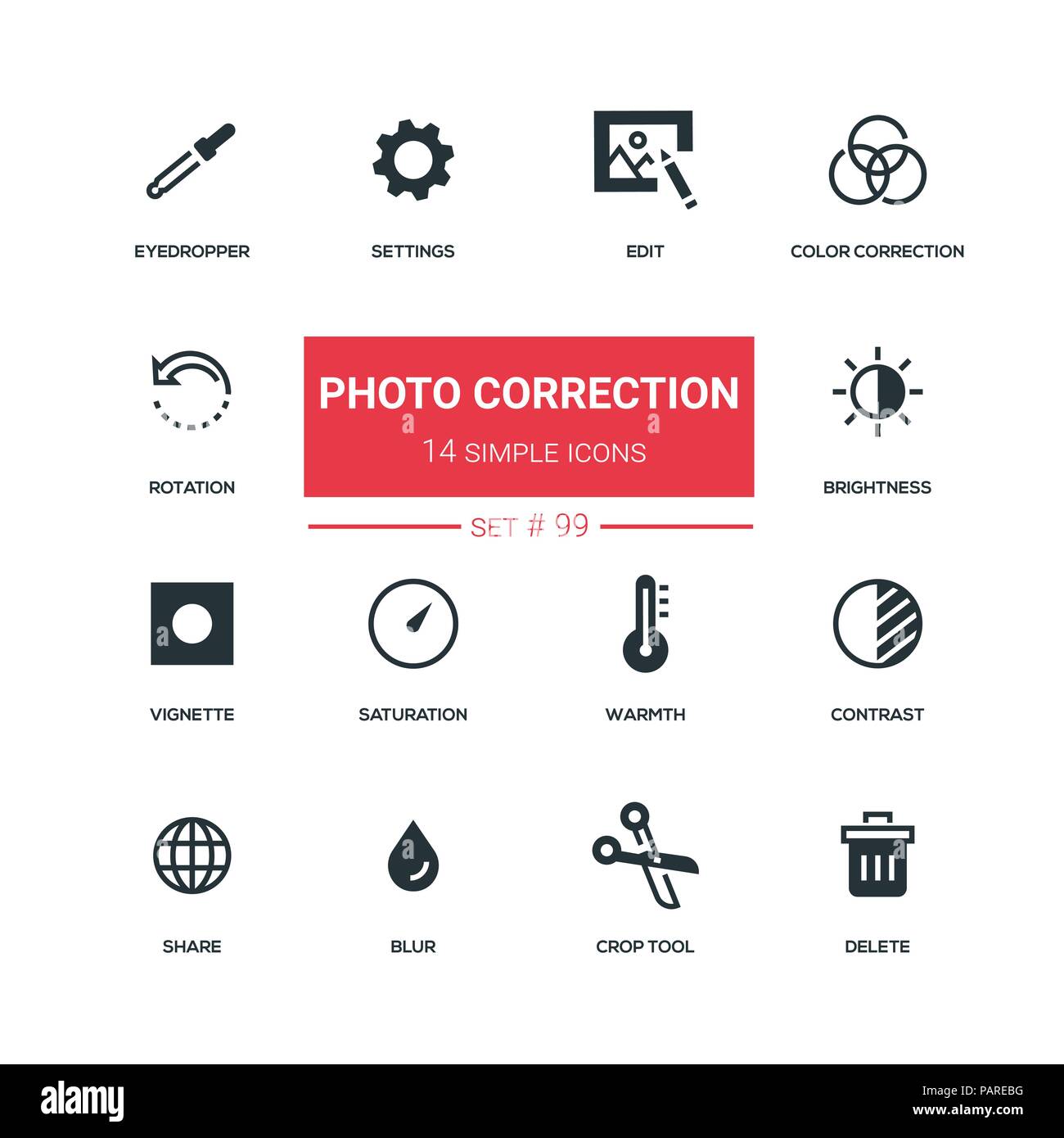 Feature symbol symbolfoto Stock-Vektorgrafiken kaufen - Alamy