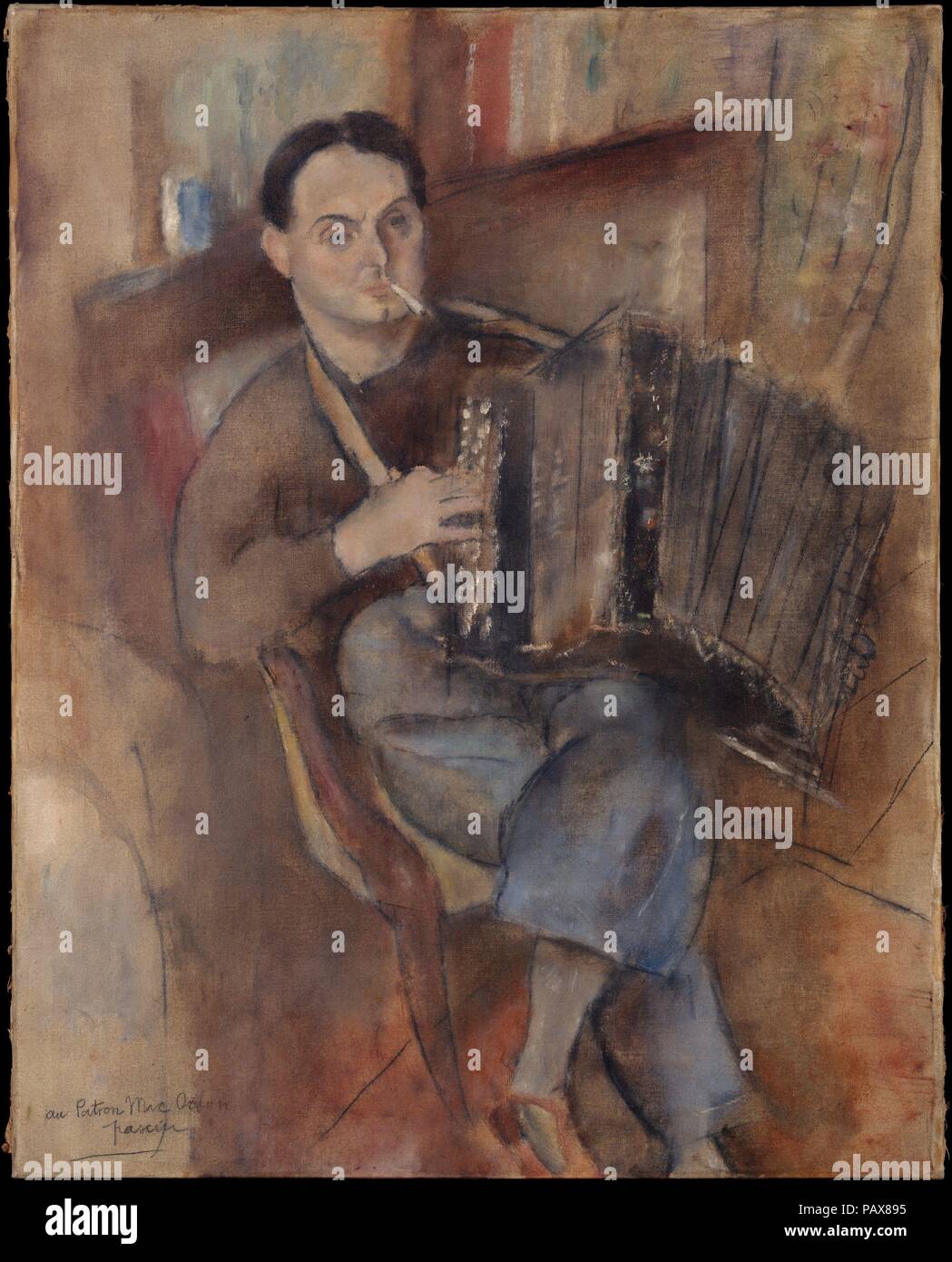 Pierre Mac Orlan. Künstler: Jules Pascin (Amerikanische (Bulgarien ...