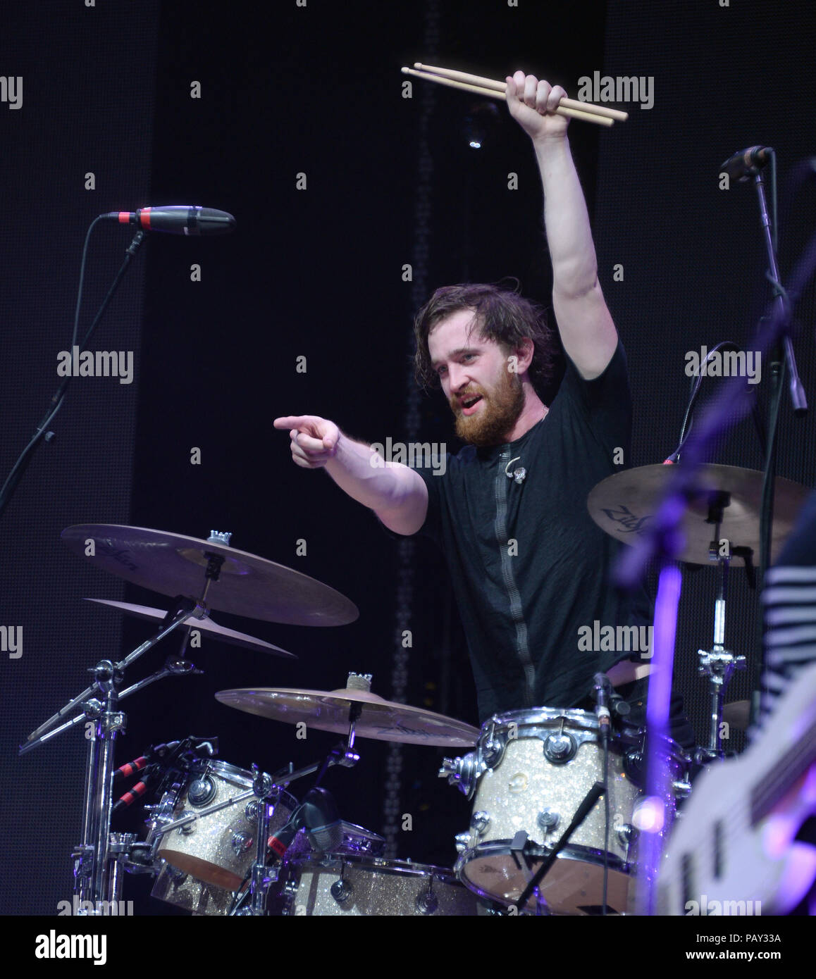 MIAMI BEACH, FL - Dezember 30: Daniel Platzman der Drachen vorstellen ...
