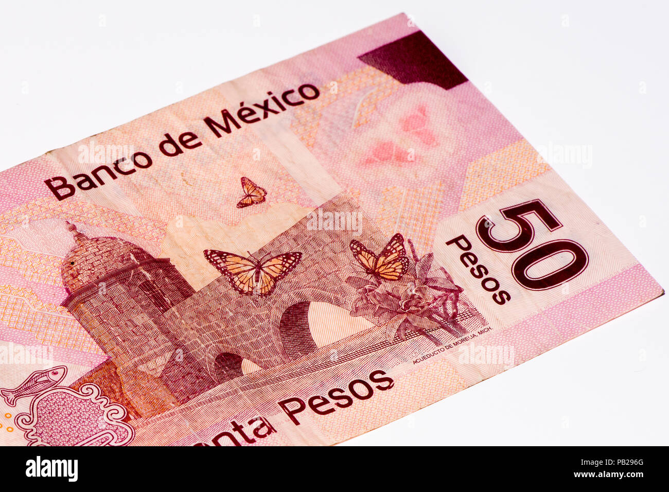 Mexican 50 pesos note -Fotos und -Bildmaterial in hoher Auflösung – Alamy