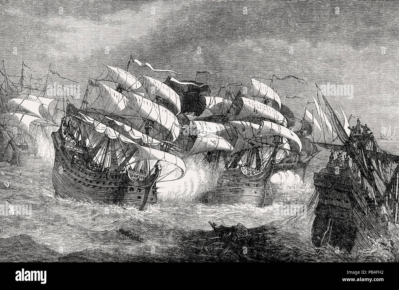 16 Jahrhundert Segelschiff Stockfotos & 16 Jahrhundert Segelschiff ...