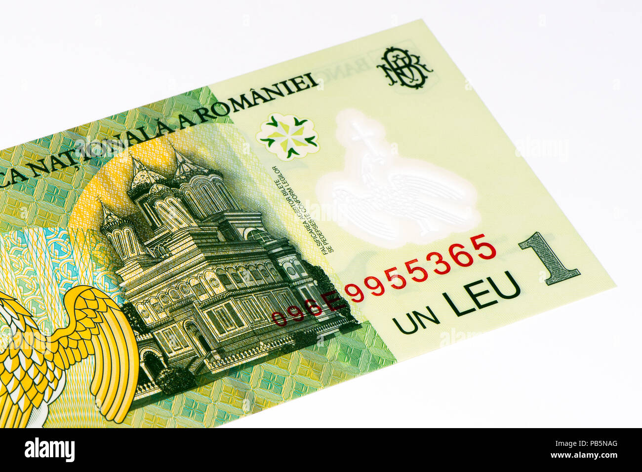 Leu Romania Romanian Bank Note Stockfotos und -bilder Kaufen - Alamy