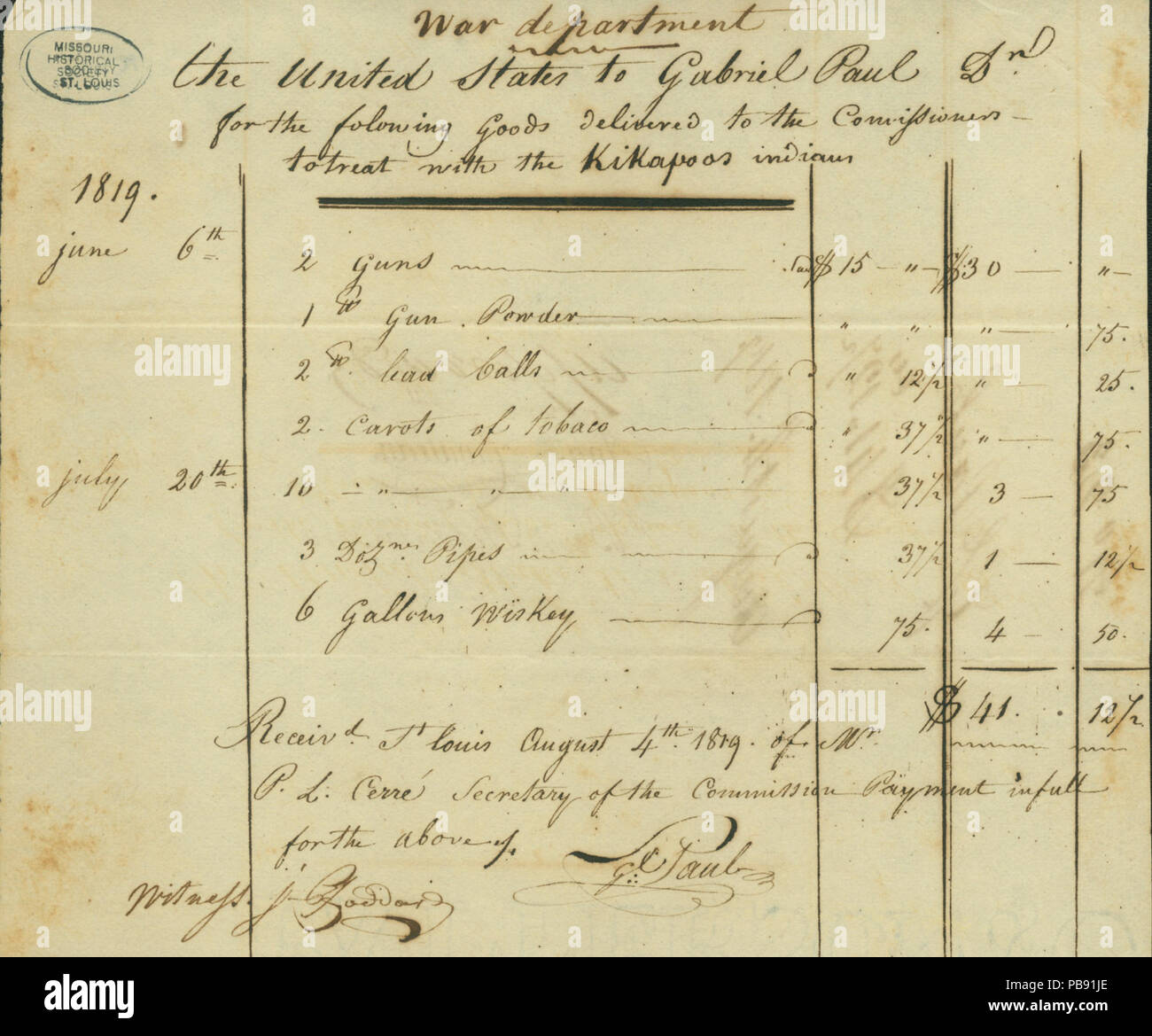 Kickapoo indianer -Fotos und -Bildmaterial in hoher Auflösung – Alamy