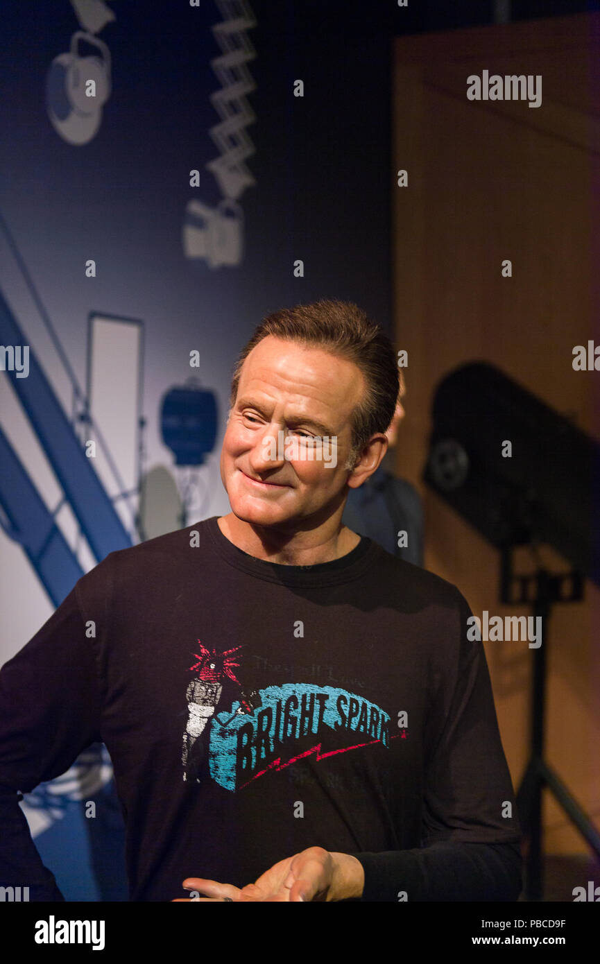 Robin williams wax figure -Fotos und -Bildmaterial in hoher Auflösung ...