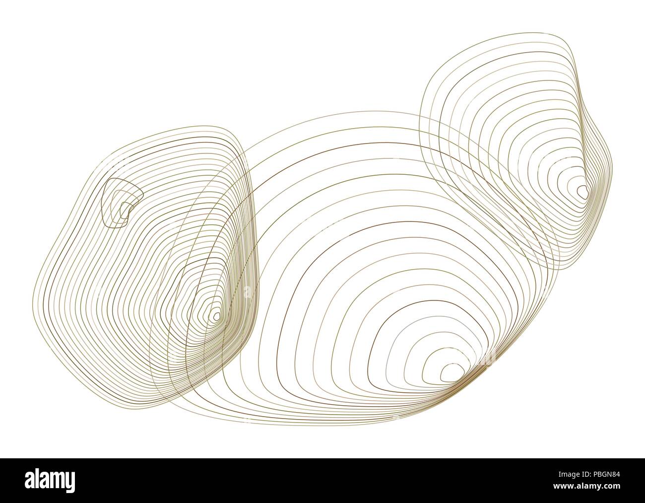 Abstrakte geometrische Hintergrund mit Form der Weg Linien Muster ...