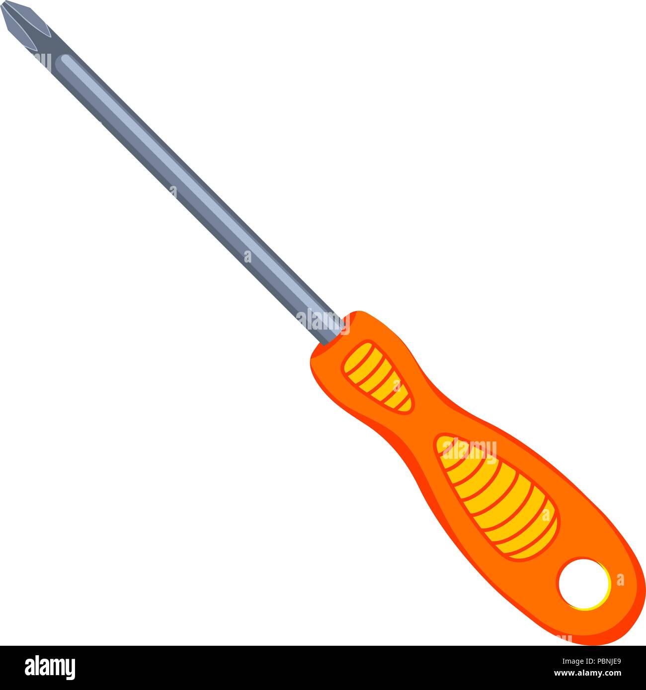 Schraubenzieher cartoon Stock-Vektorgrafiken kaufen - Alamy