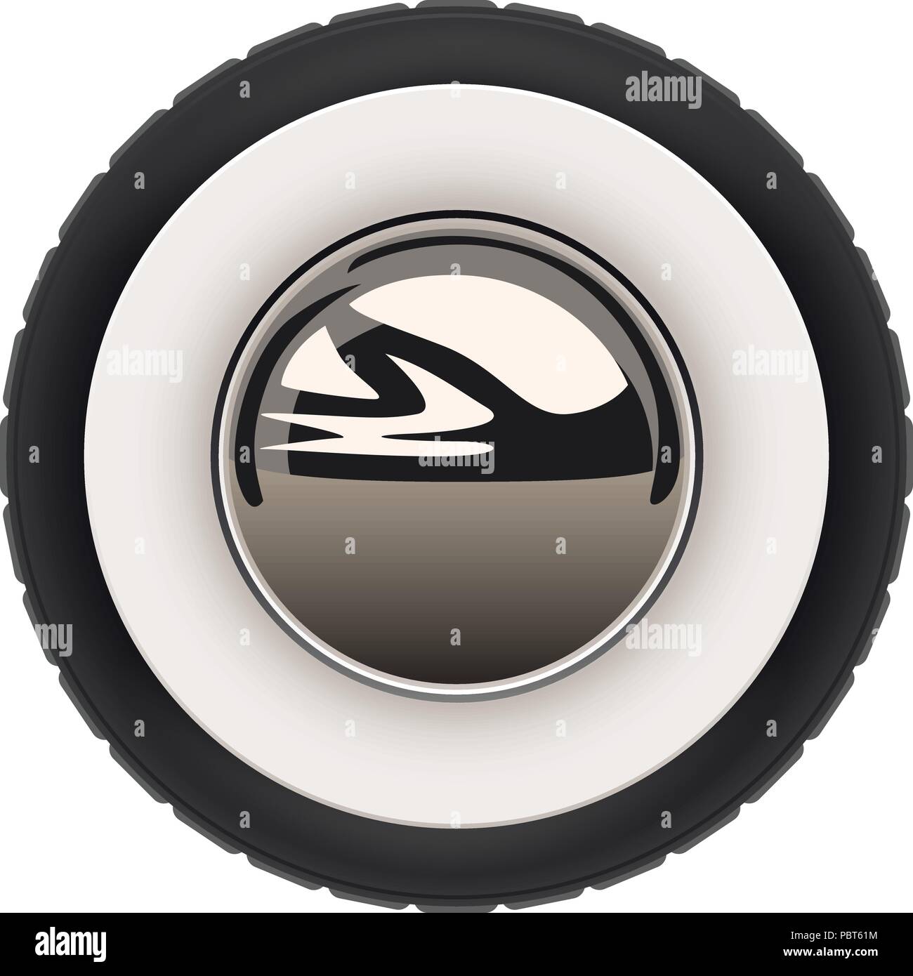 Metallisches rad Stock-Vektorgrafiken kaufen - Alamy