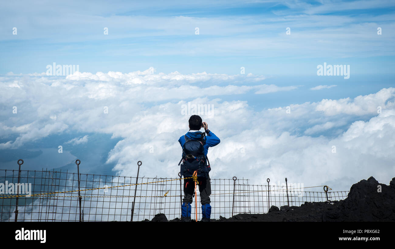 Fuji berg von oben -Fotos und -Bildmaterial in hoher Auflösung – Alamy