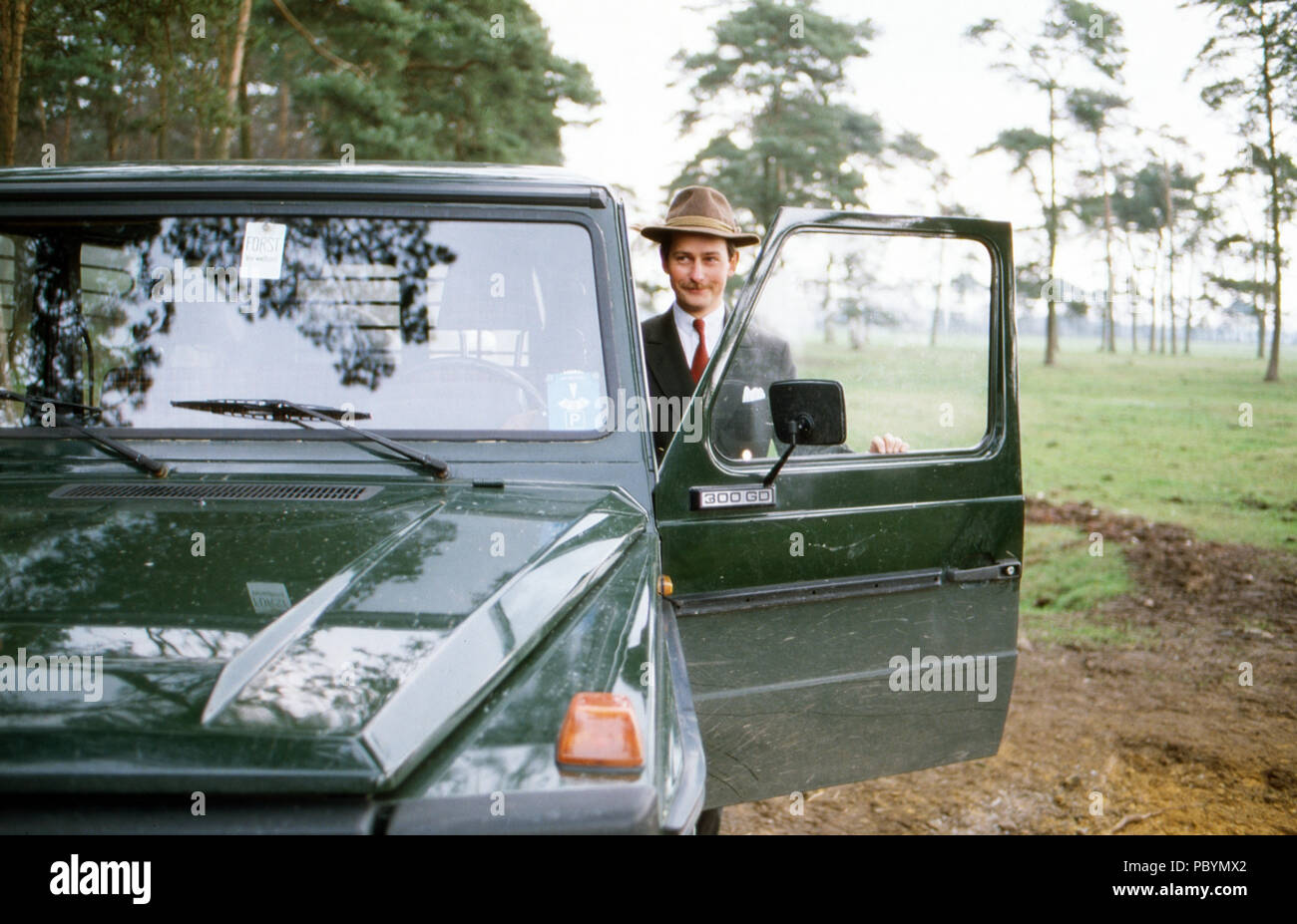 Rudolph Prinz von Croy ist in der Höhle Familienwäldern bei dülmen als ...