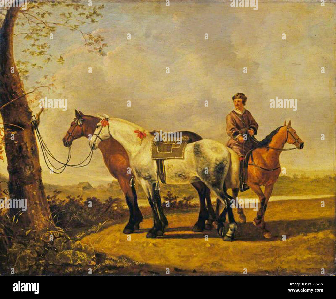 An einen baum gebunden -Fotos und -Bildmaterial in hoher Auflösung – Alamy