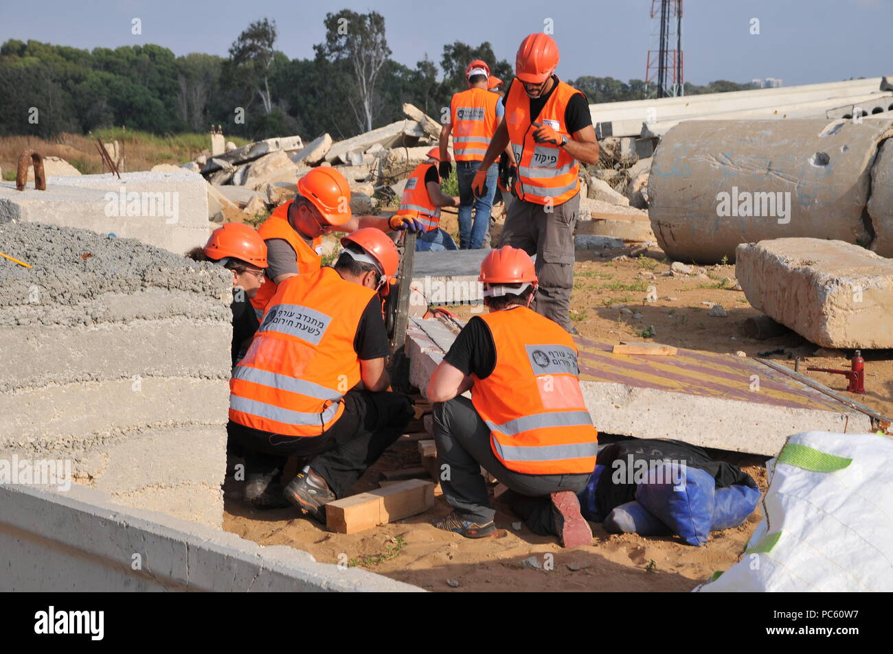Israelische verteidigungskraft home front command -Fotos und ...