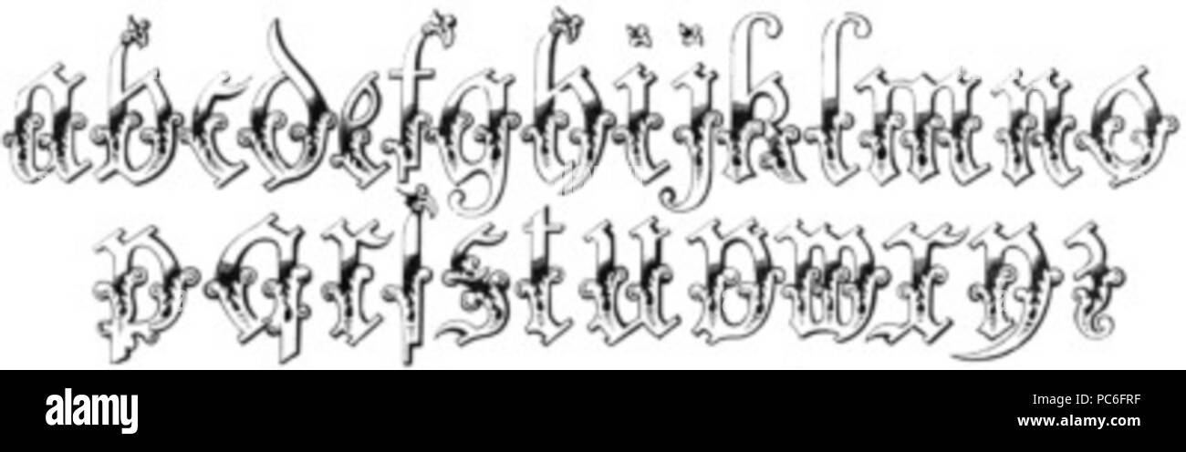 Deutsches alphabet -Fotos und -Bildmaterial in hoher Auflösung – Alamy