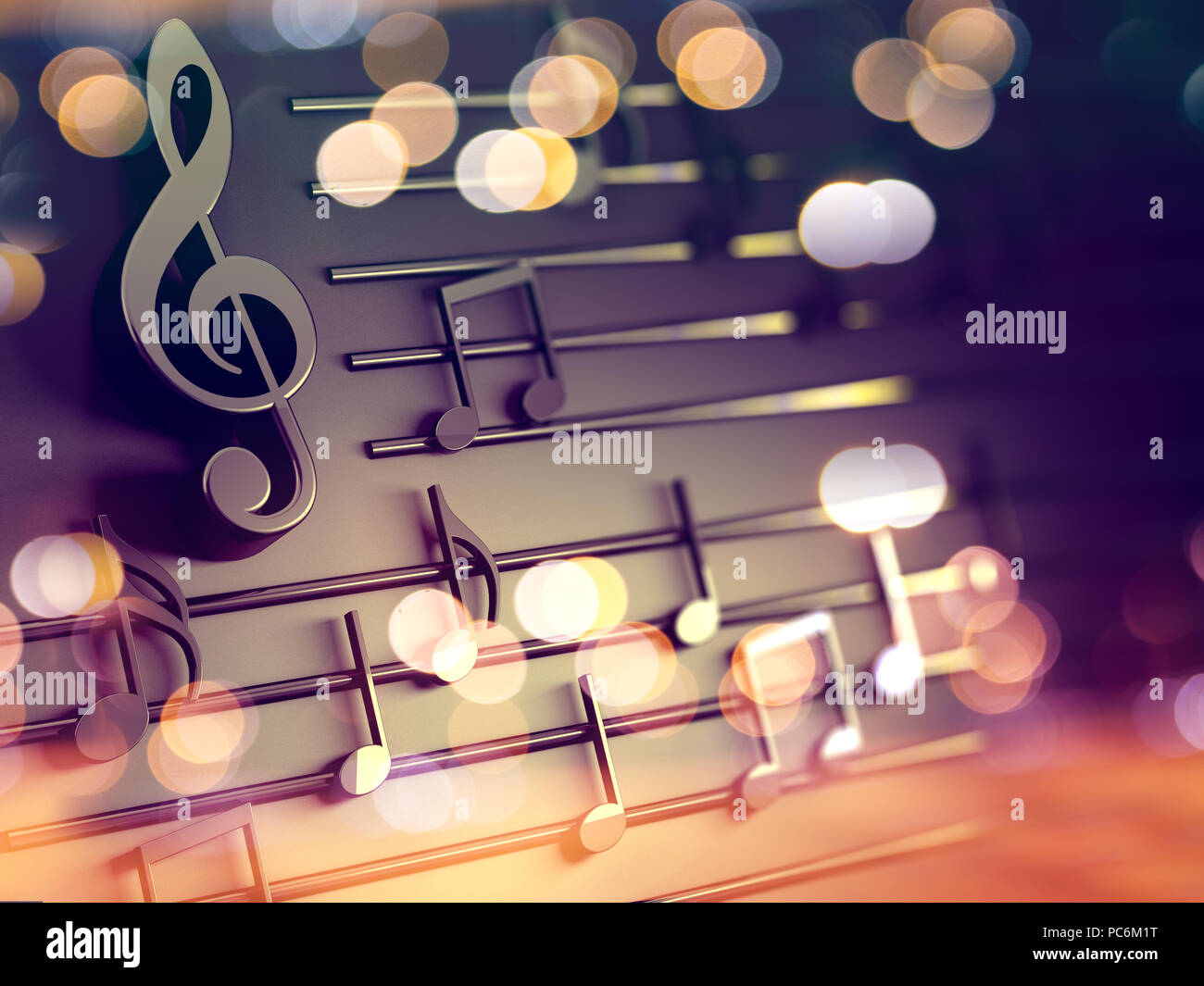 Music notes texture -Fotos und -Bildmaterial in hoher Auflösung – Alamy