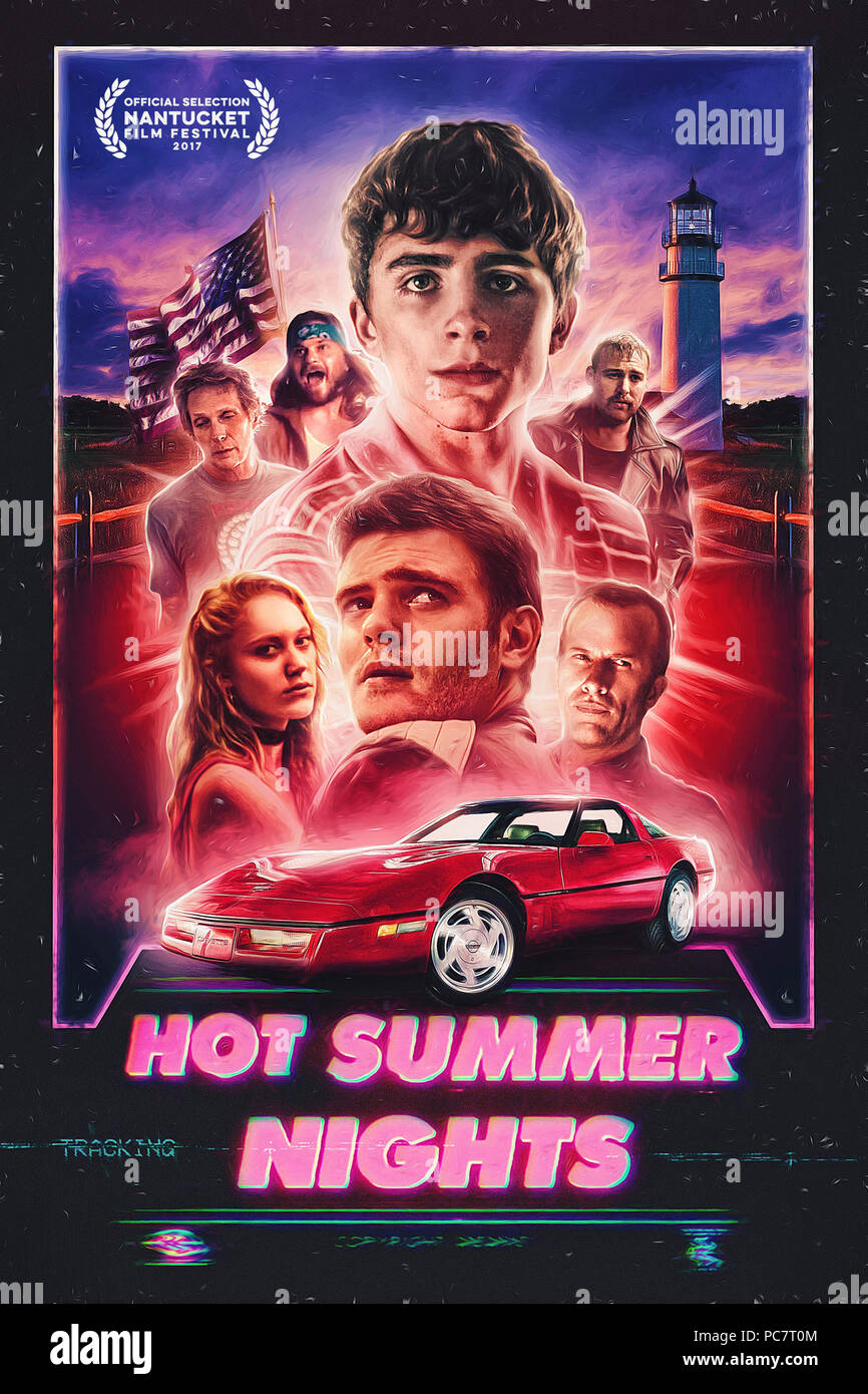 Heiße Sommernächte, Poster, im Uhrzeigersinn, von oben: Timothee ...