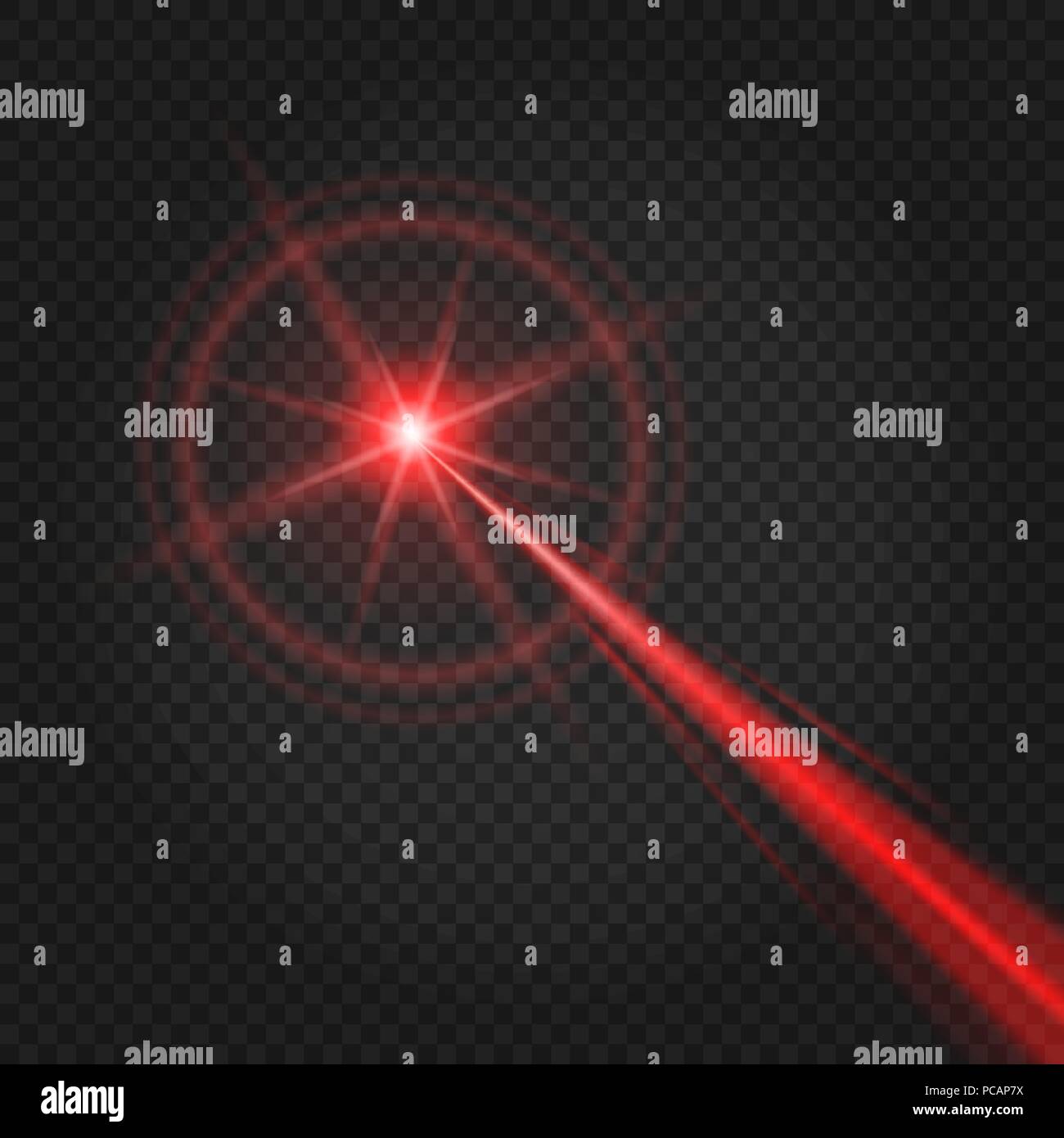 Laserstrahl. Abstrakte laser light für Sicherheit und Scanner Wirkung ...