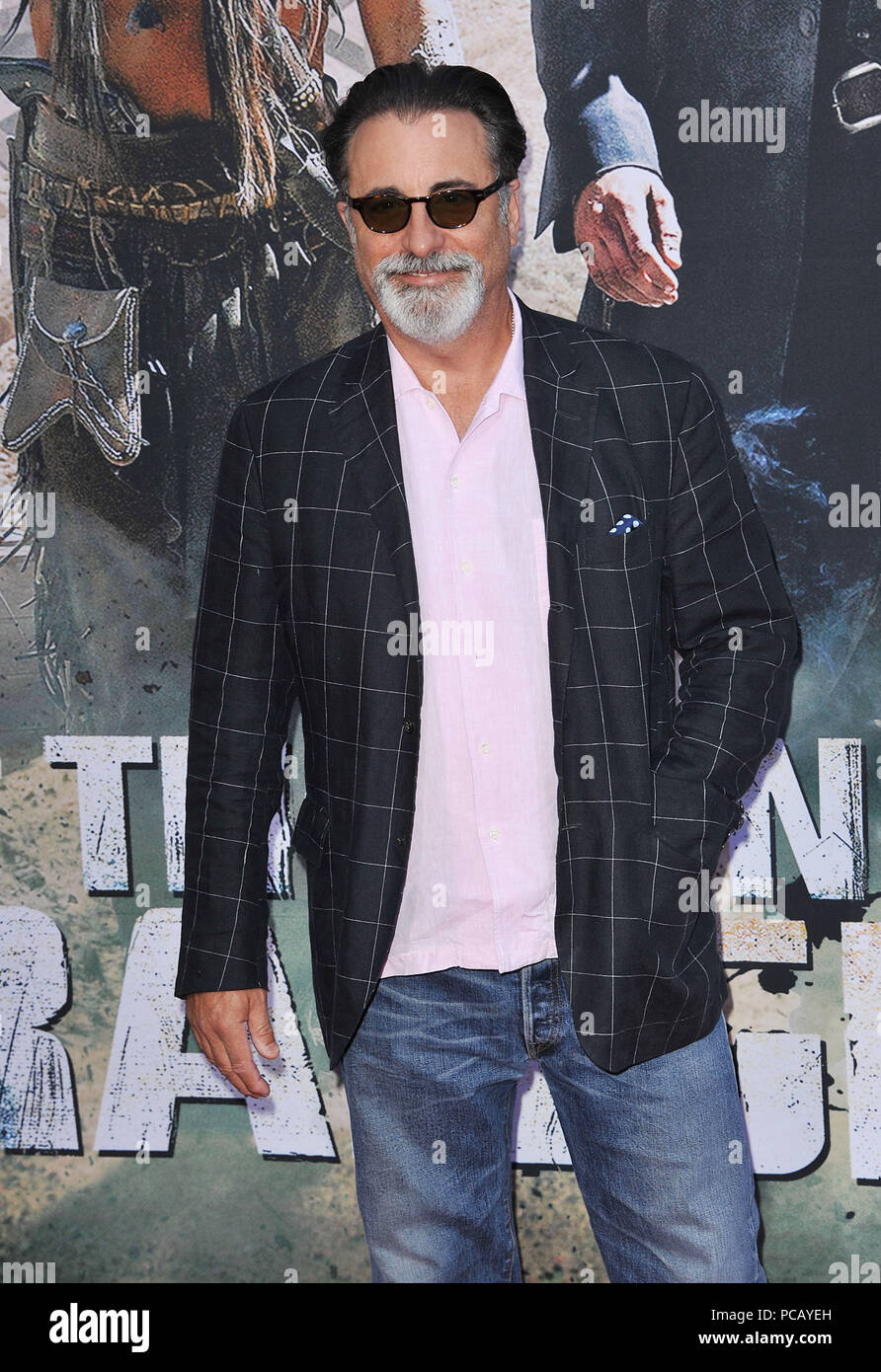 Andy Garcia an der Lone Ranger Premiere auf der Disney California ...