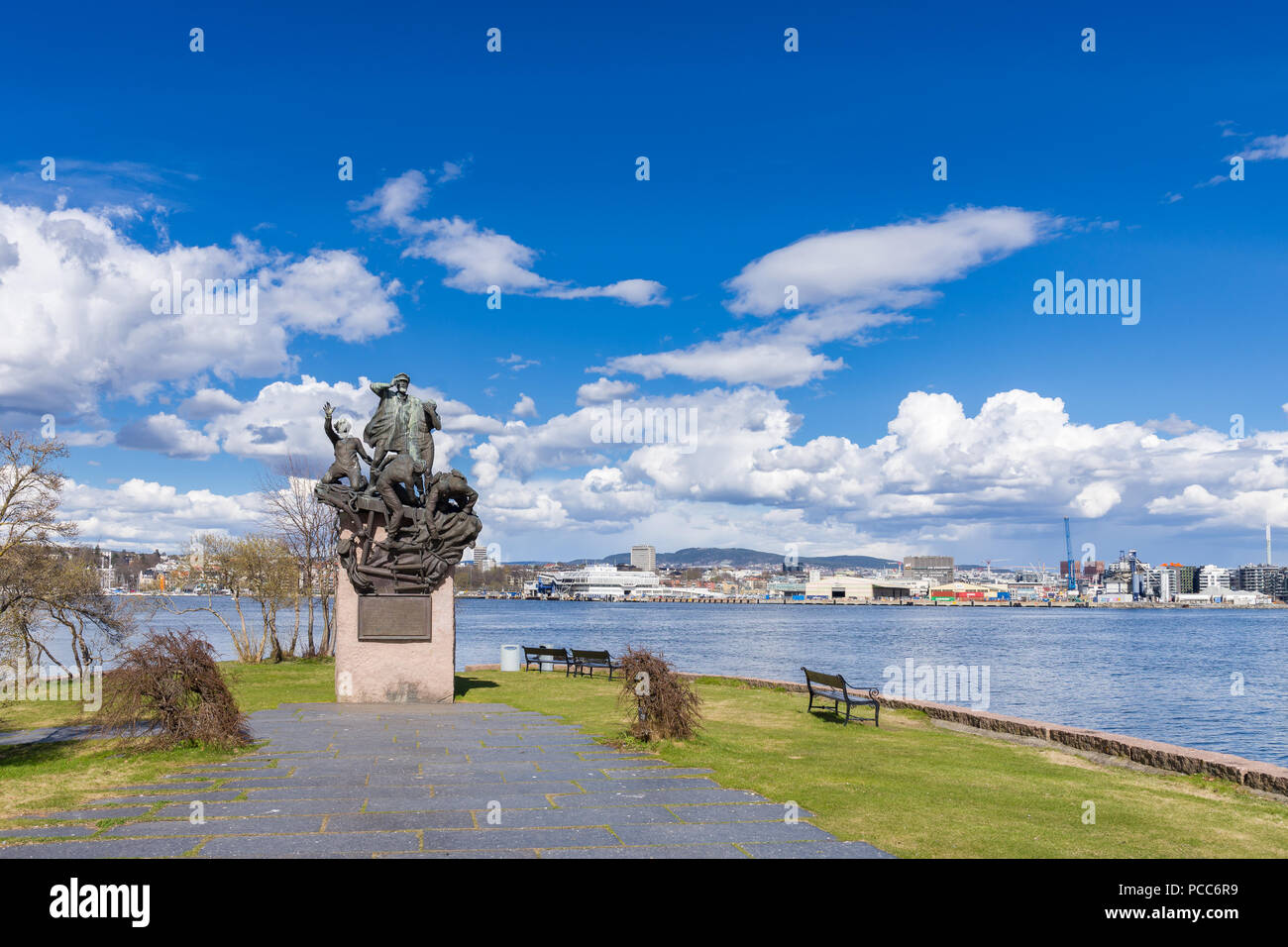 Oslo norway monument tourism -Fotos und -Bildmaterial in hoher ...