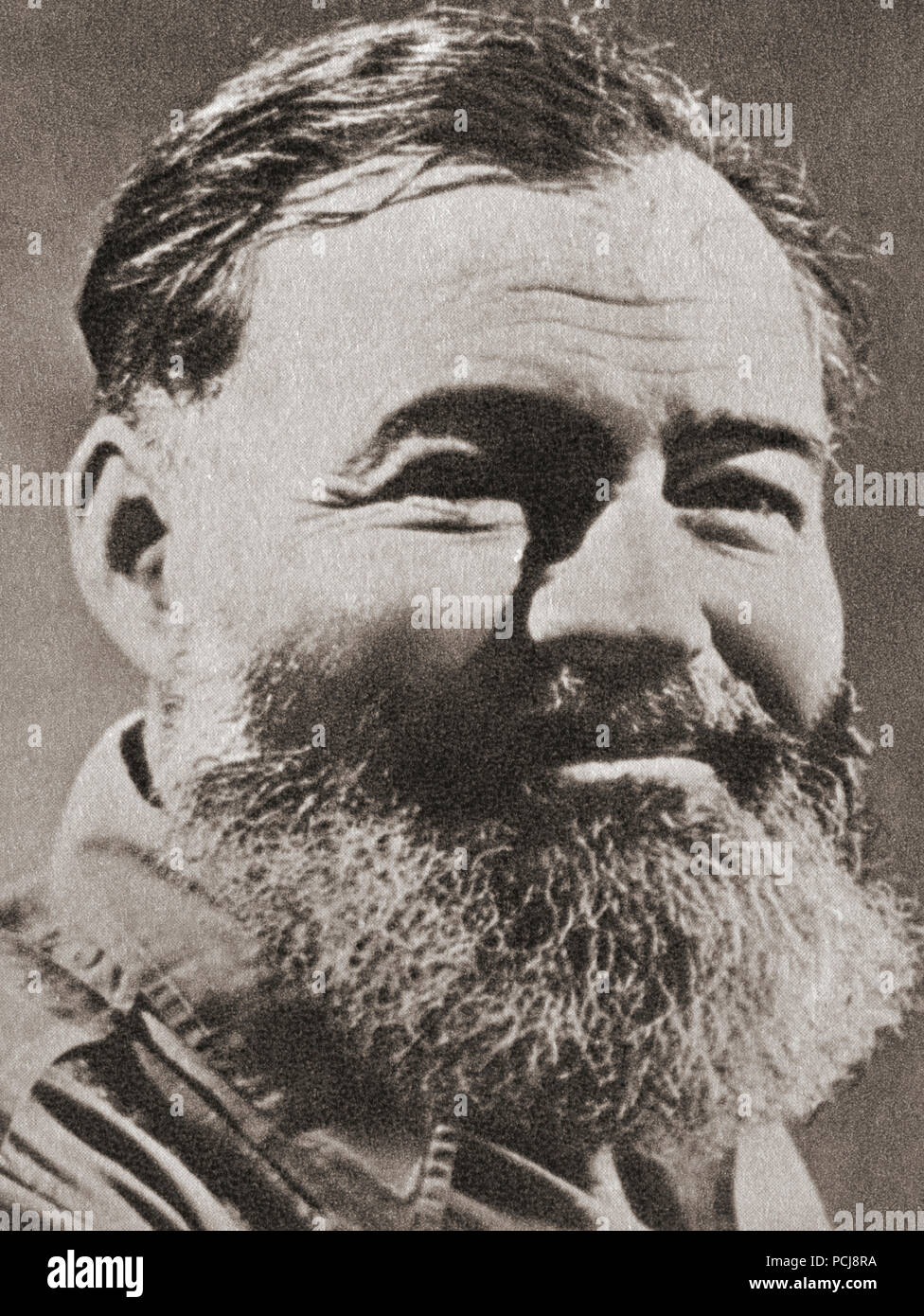 Ernest Miller Hemingway, 1899 - 1961. Amerikanische Schriftsteller ...