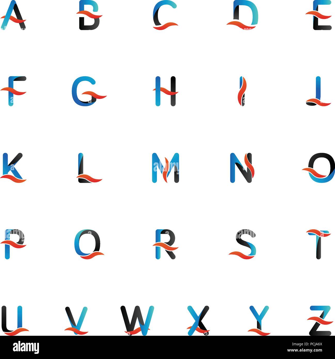 Alfabeto la logo -Fotos und -Bildmaterial in hoher Auflösung – Alamy